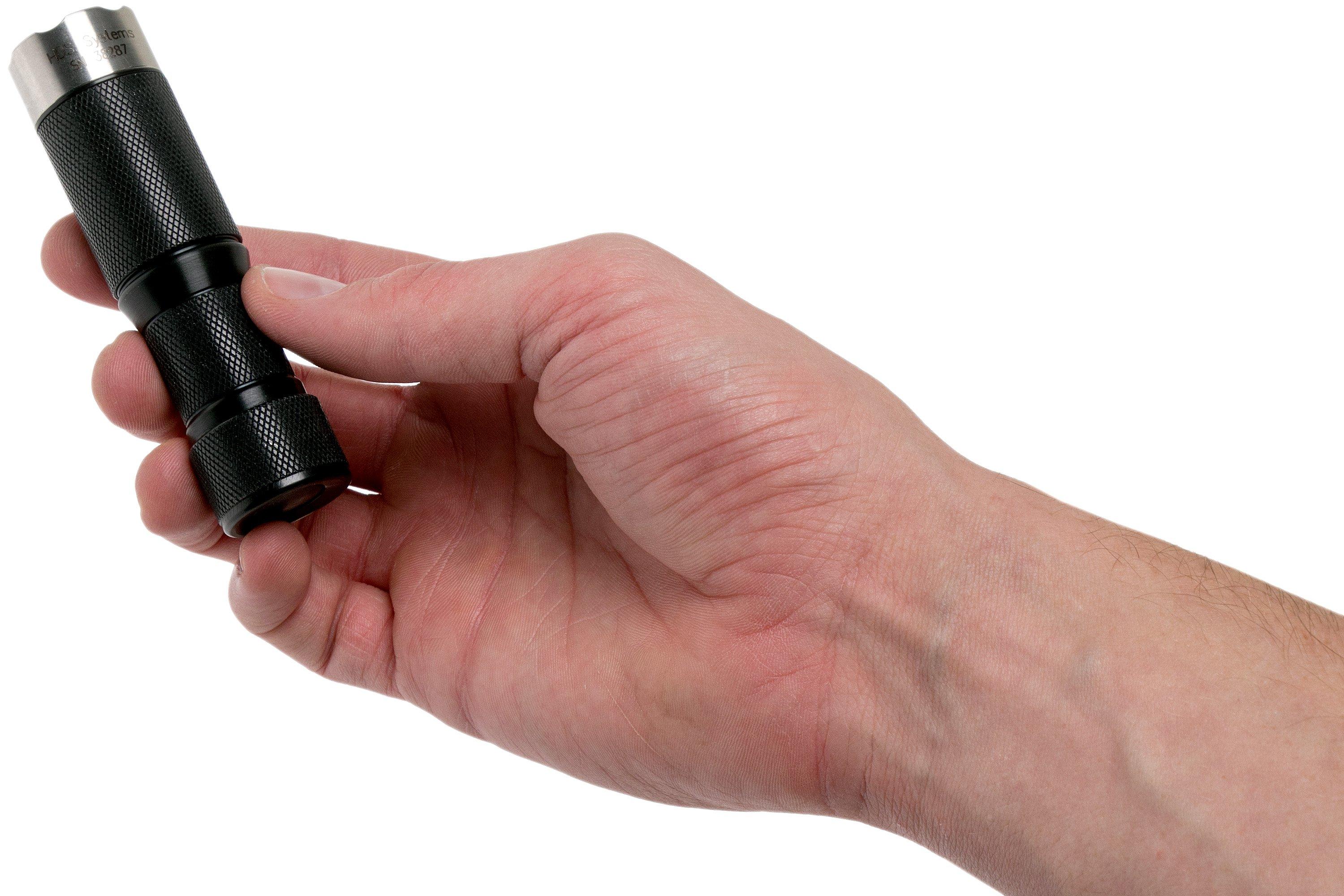 HDS systems EDC Custom LED flashlight, 200 lumens, rotary-switch ...