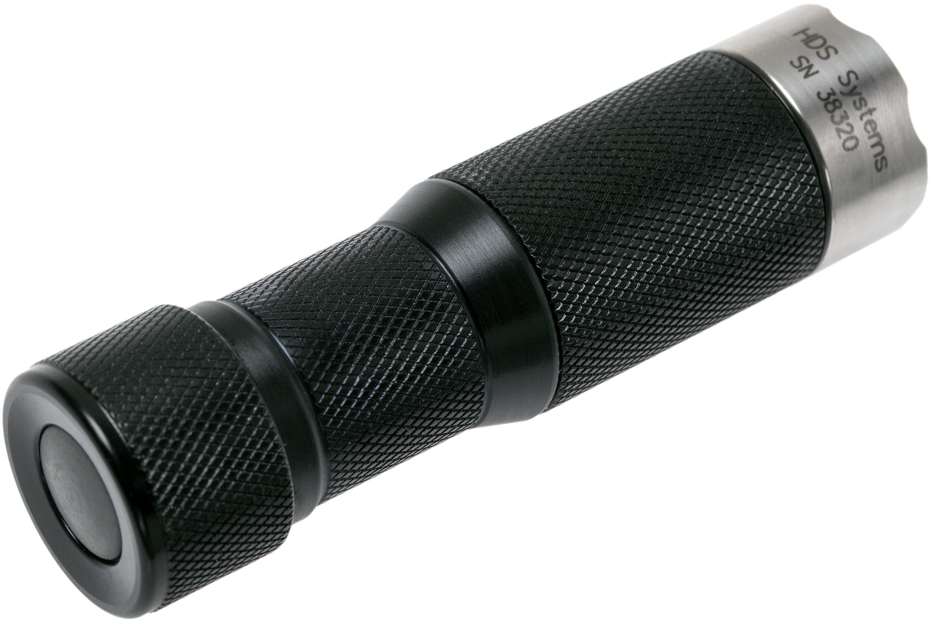 HDS systems EDC Custom, LED flashlight, High CRI, 200 lumens, rotary ...