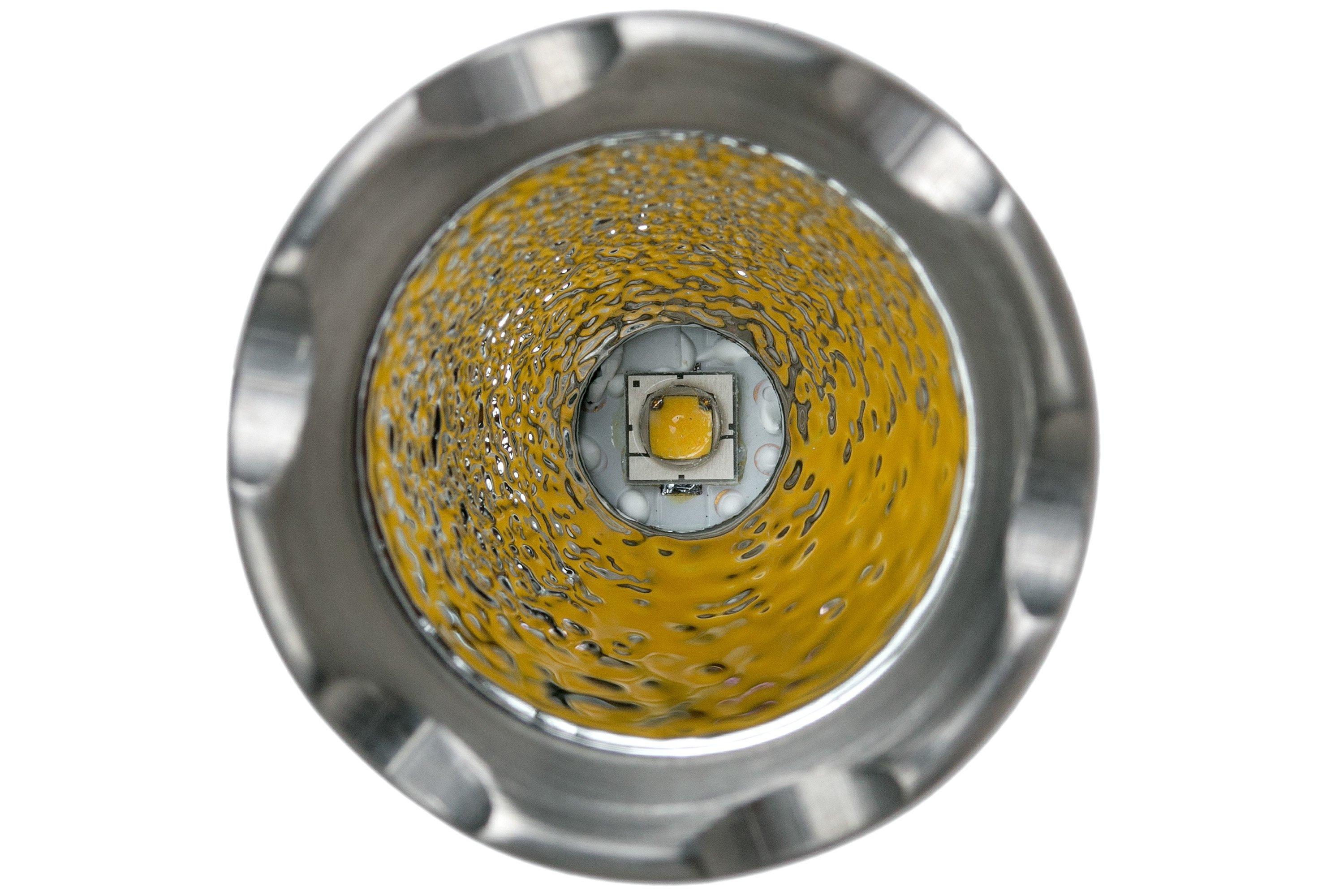 HDS systems EDC Custom SS40 flashlight, 225 lumens, 18650 Li-Ion ...