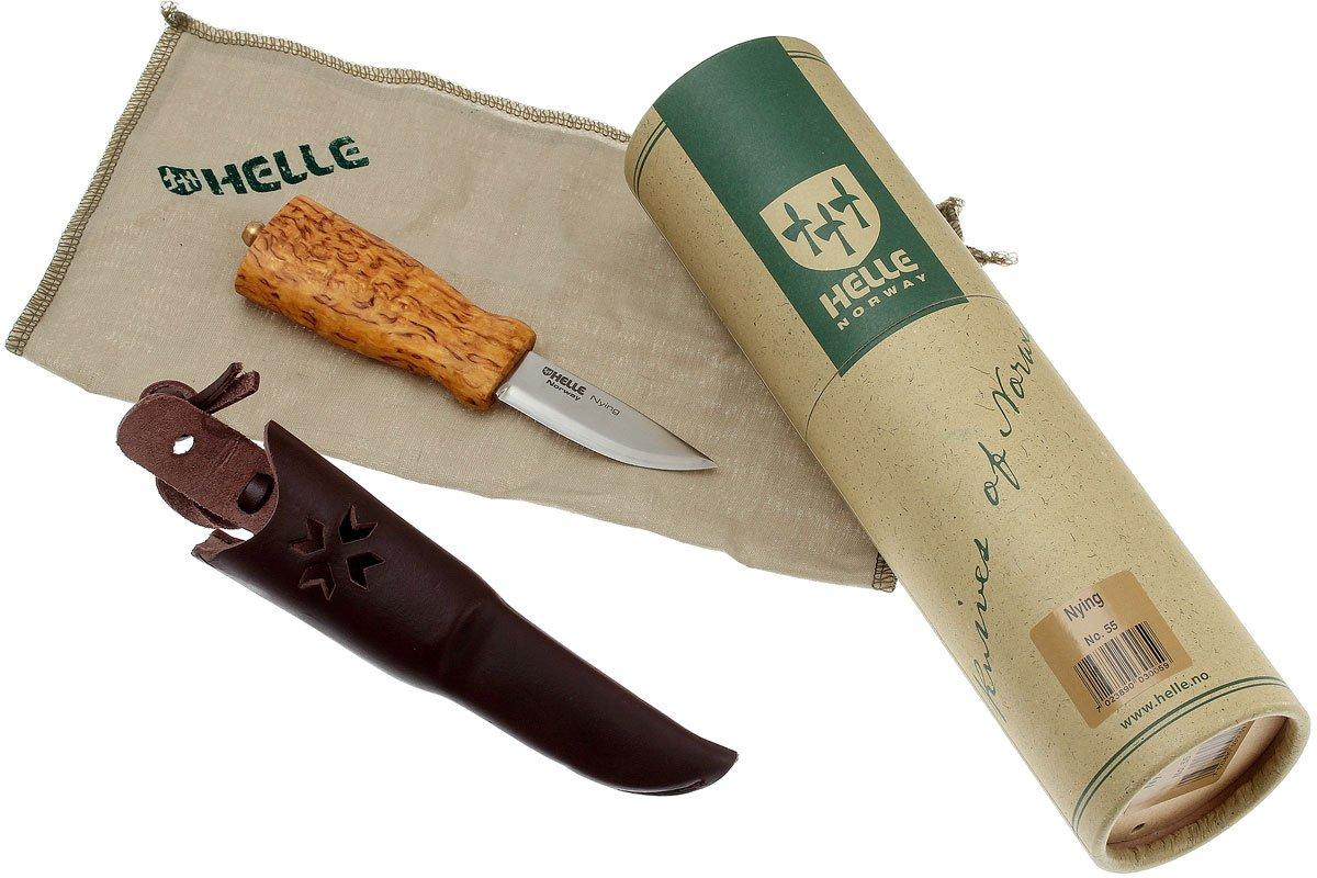Helle Nying 55 outdoor knife | Advantageously shopping at ...