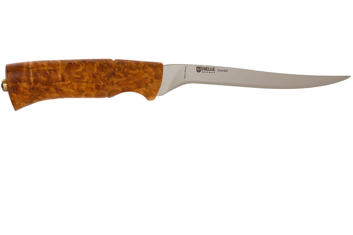 Helle Steinbit 115 fishing knife | Advantageously shopping at ...