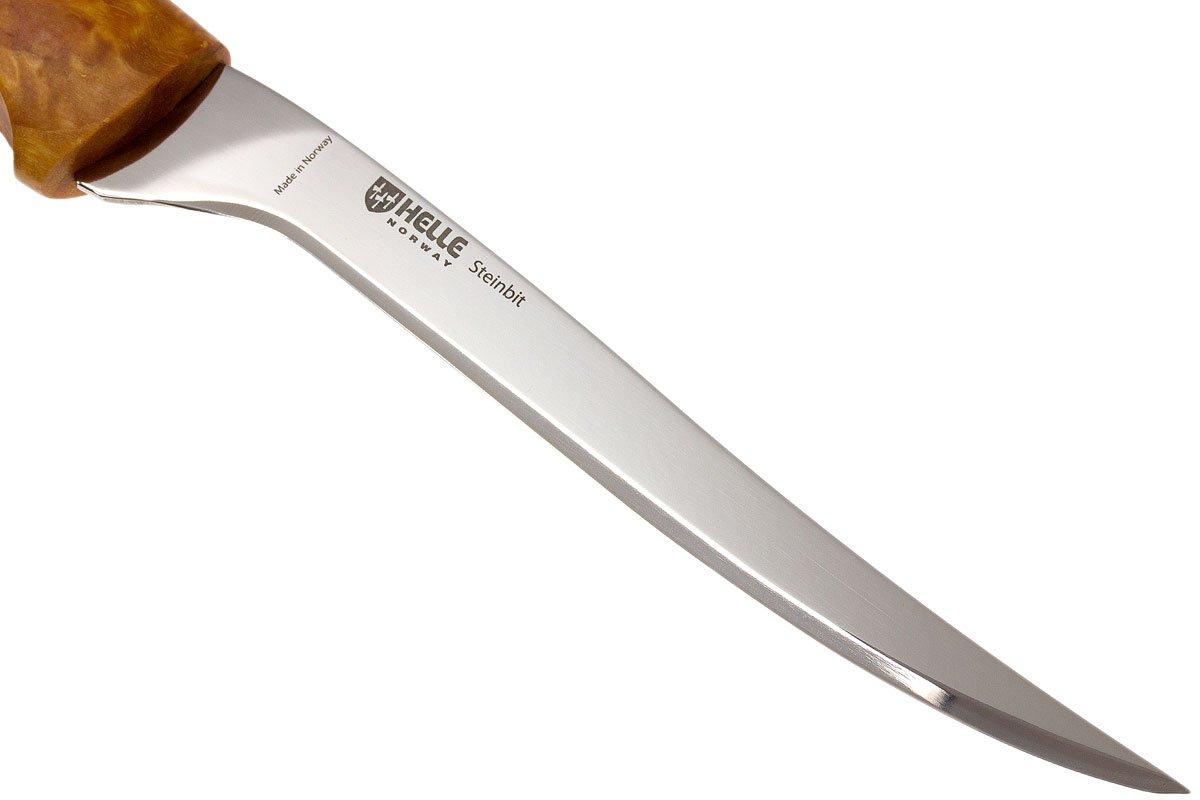Helle Steinbit 115 fishing knife | Advantageously shopping at ...