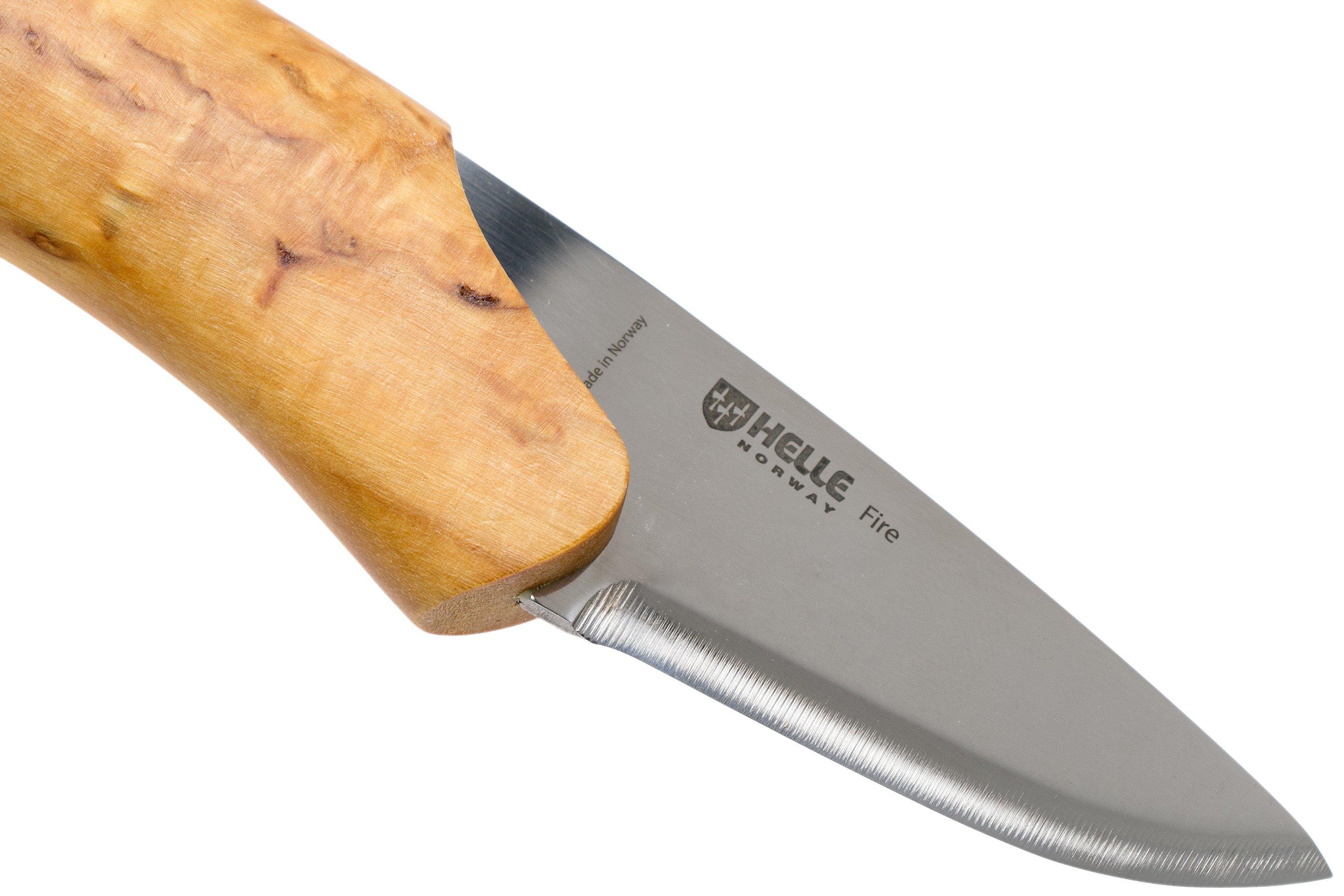 Helle Fire 190 fixed knife | Advantageously shopping at Knivesandtools.com