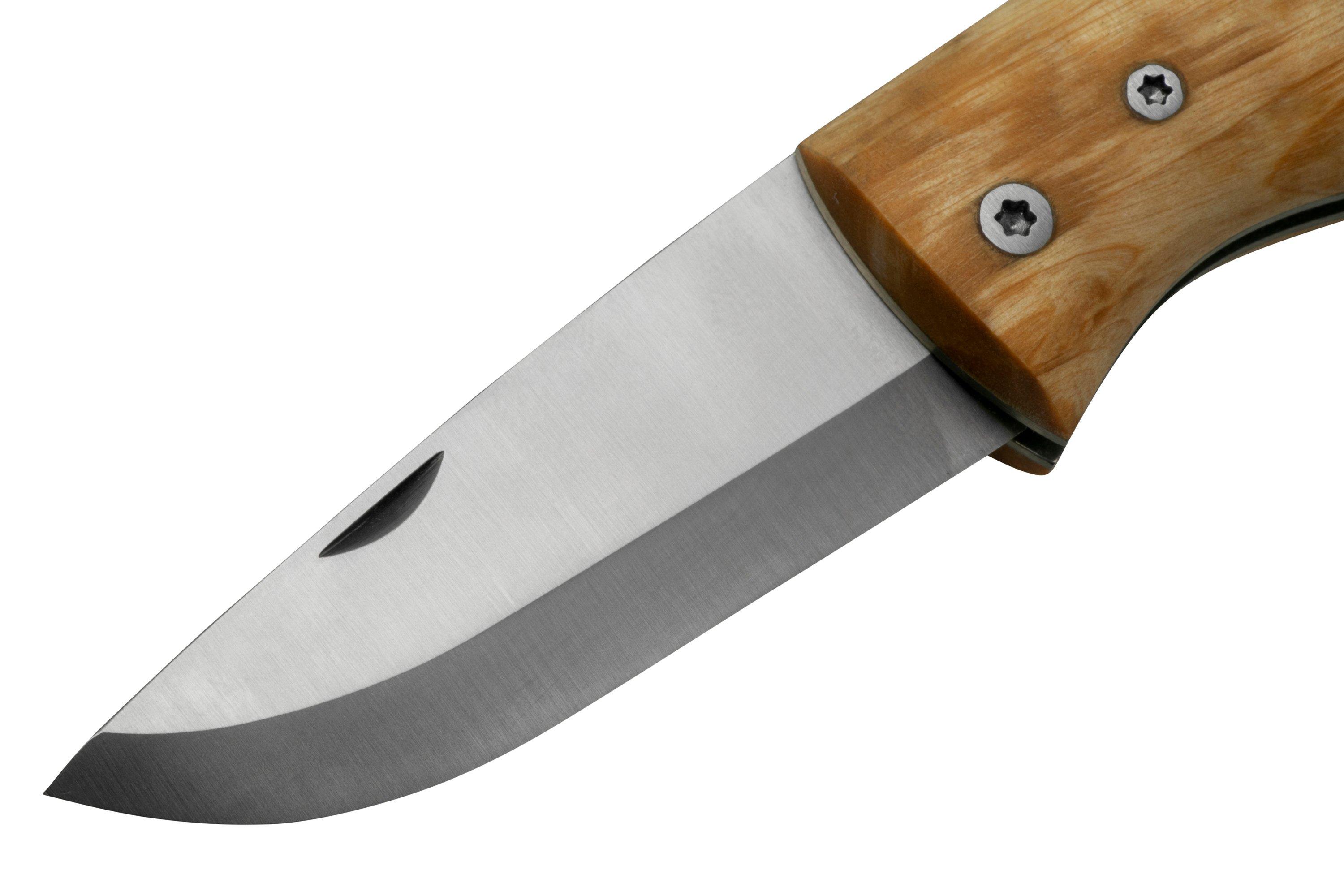 Helle Nipa 200657 Curly Birch, Bushcraftmesser | Günstiger shoppen bei ...