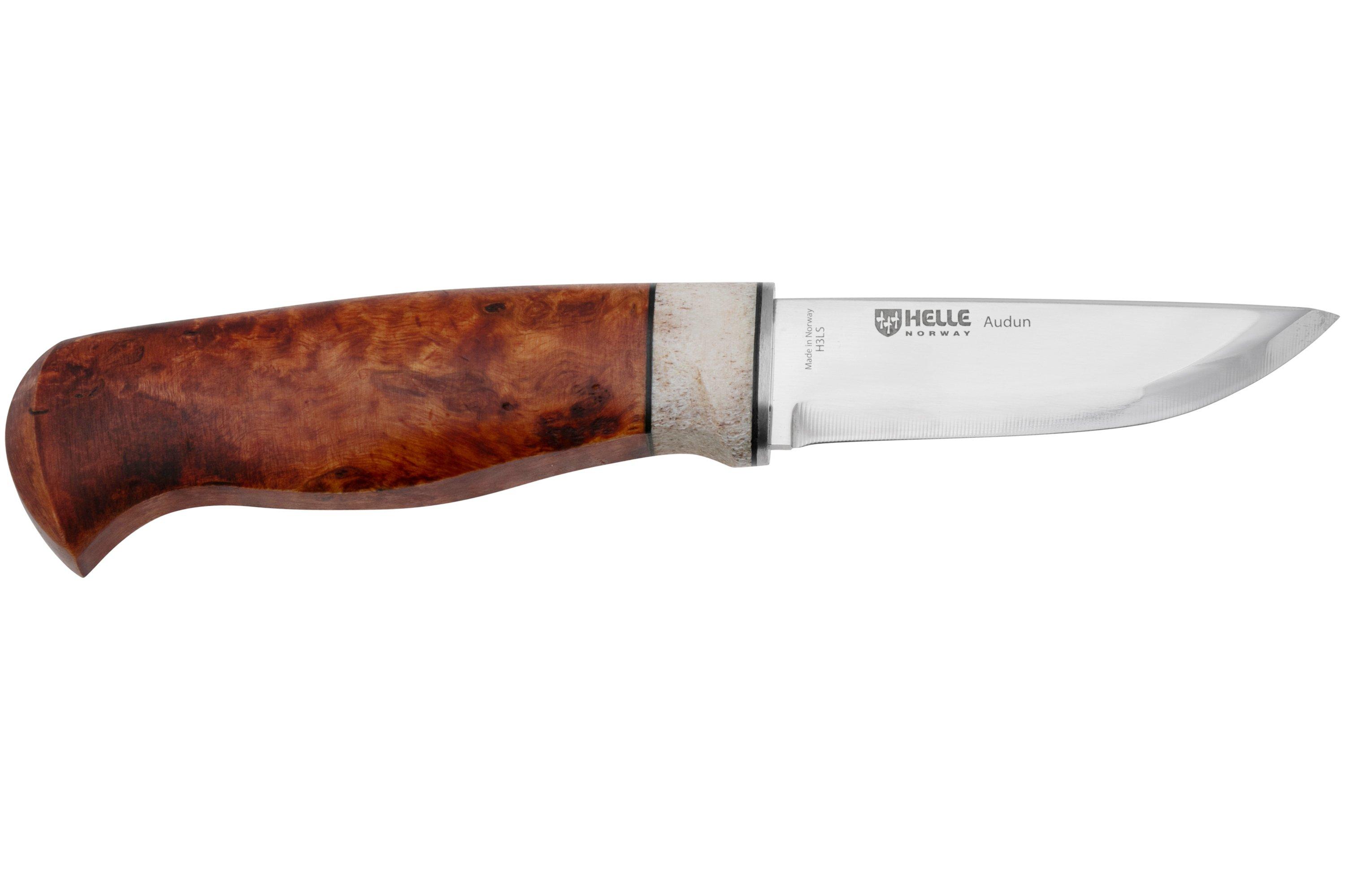 Helle Audun 673 Limited Edition 2024, bushcraft knife | Advantageously ...