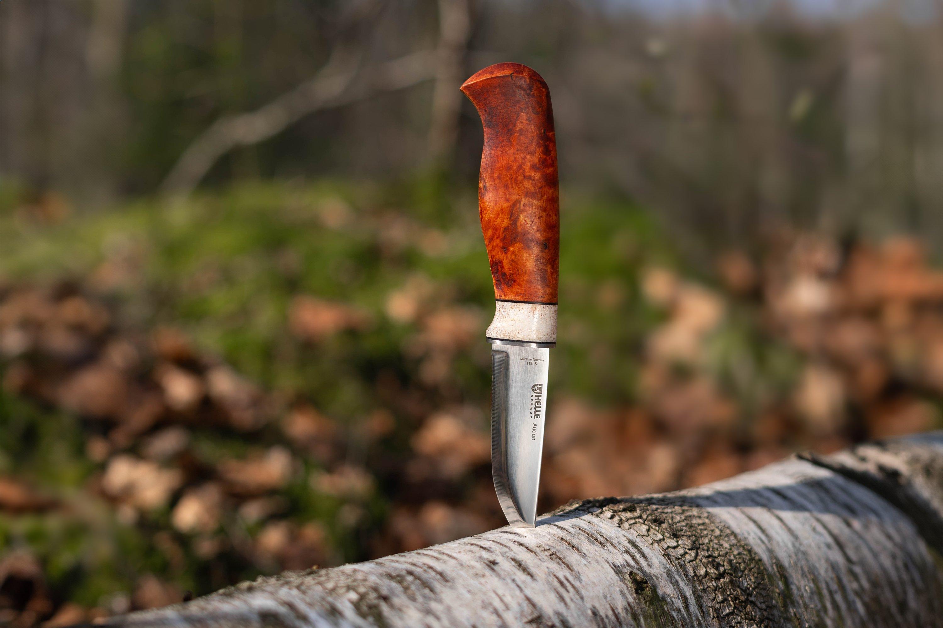 Helle Audun 673 Limited Edition 2024, bushcraft knife | Advantageously ...