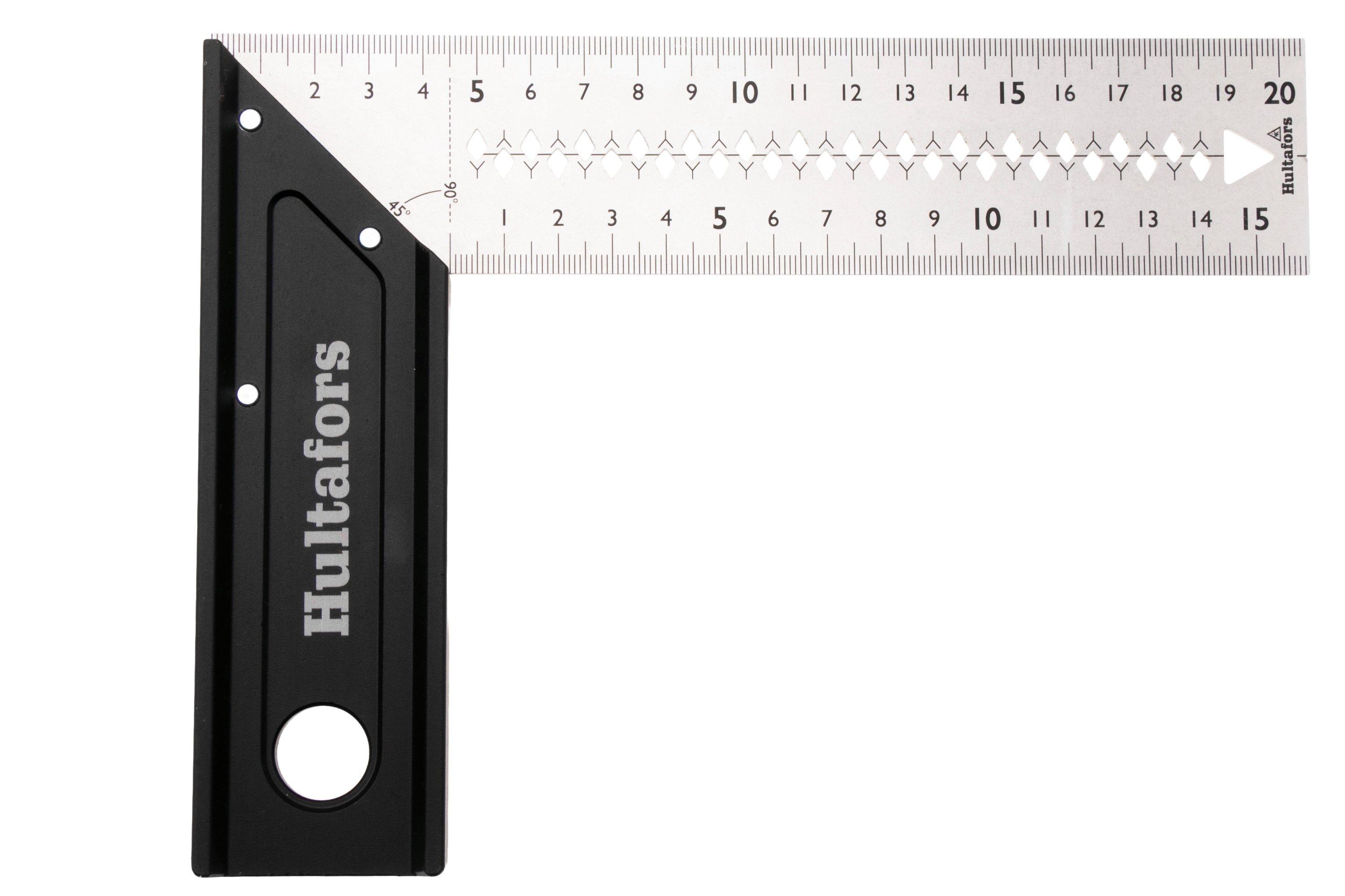 Hultafors Square Pro 260303 metric, steel square 20 cm | Advantageously ...