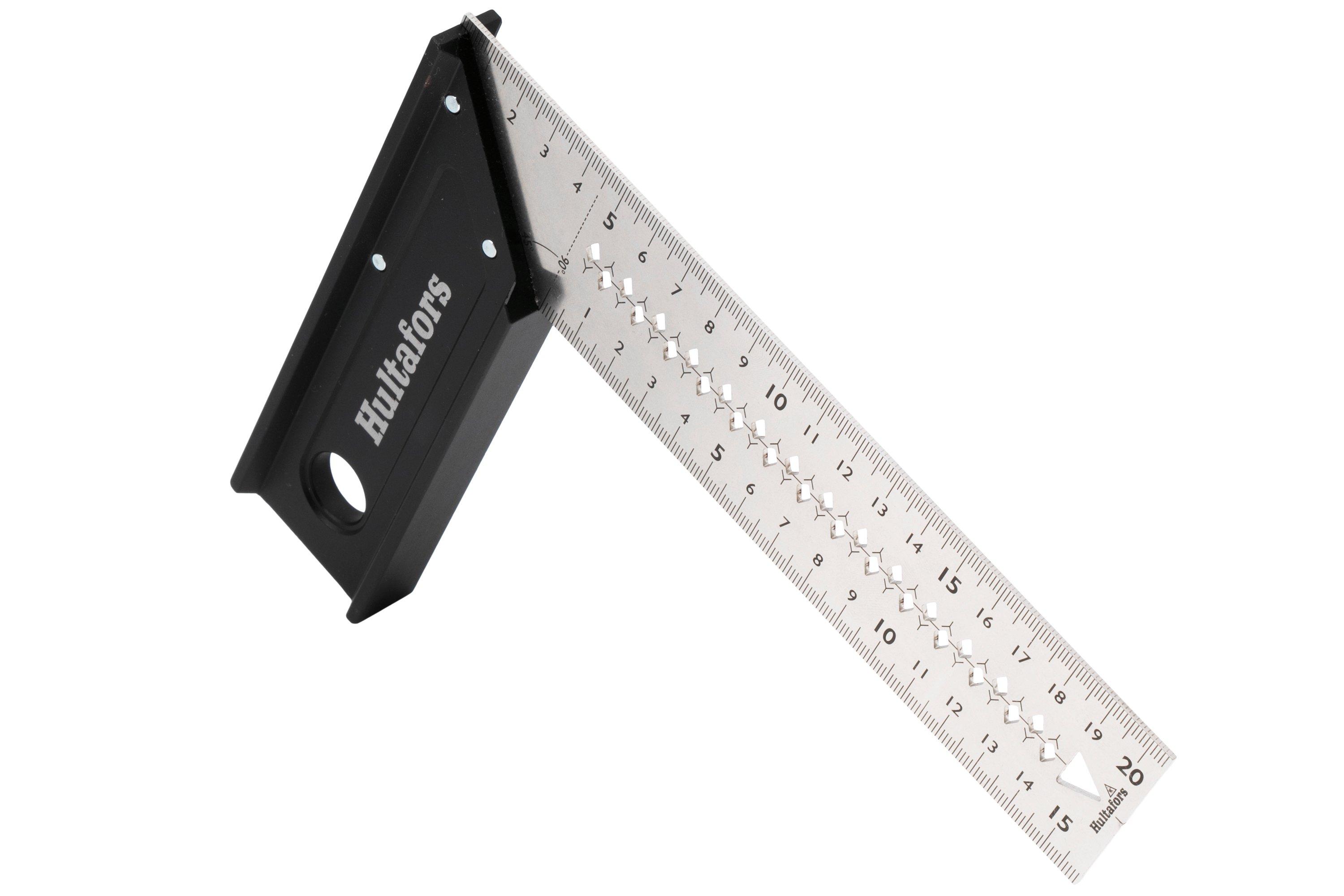 Hultafors Square Pro 260303 metric, steel square 20 cm | Advantageously ...