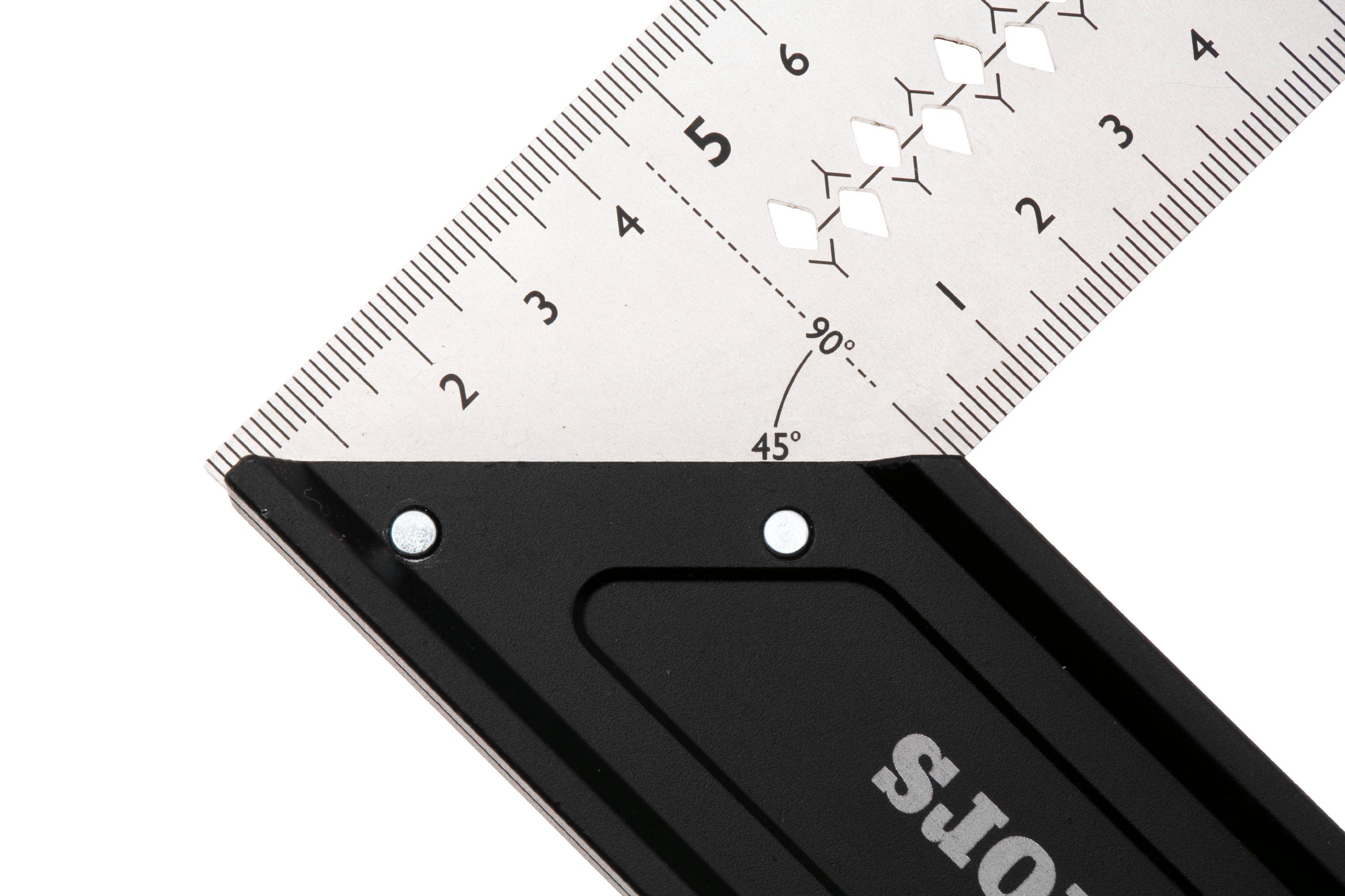 Hultafors Square Pro 260303 metric, steel square 20 cm | Advantageously ...