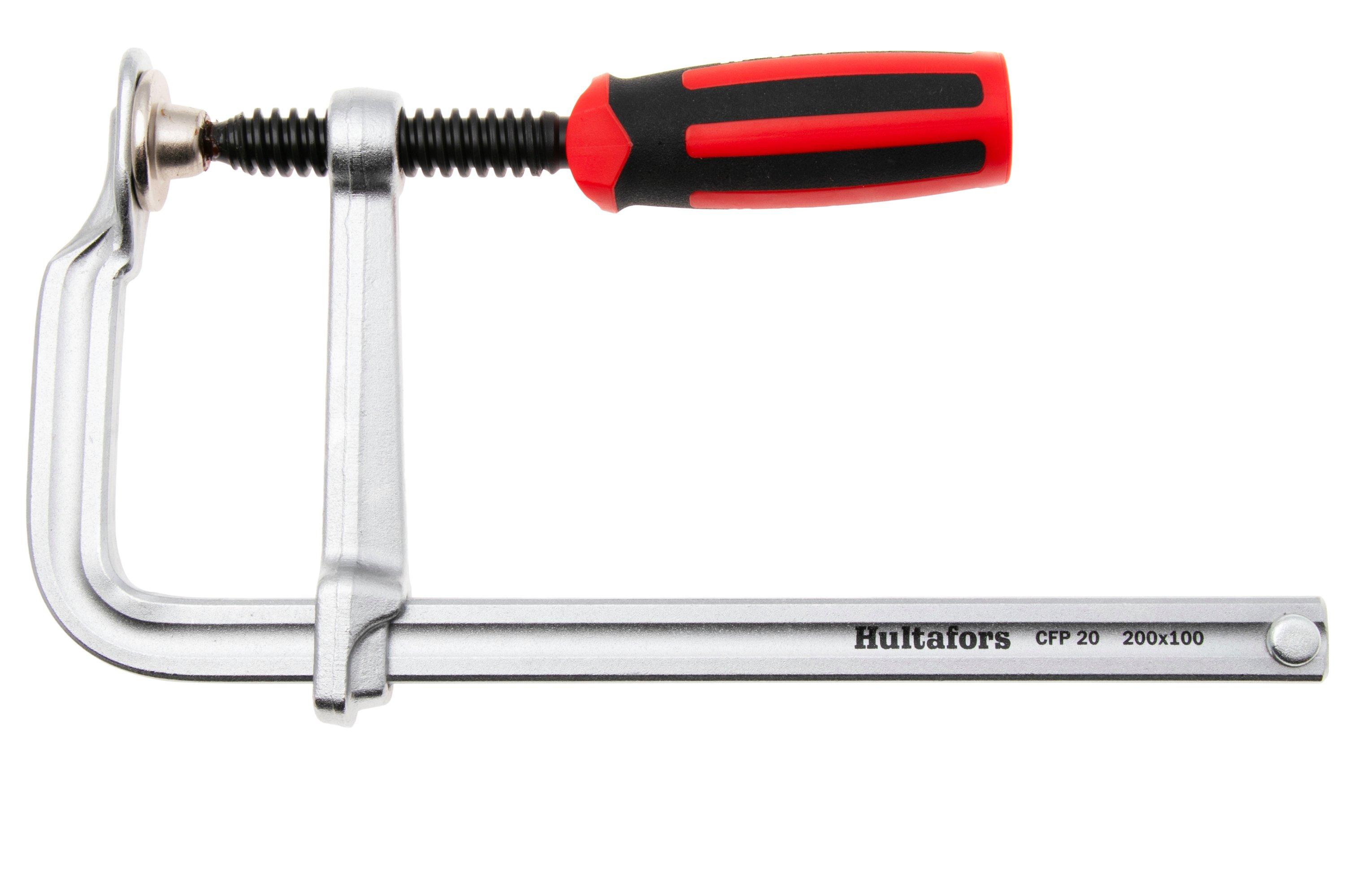 Hultafors Screw Clamp CFP 20, 522203 Pivoted Handle, gluing clamp 20 cm ...