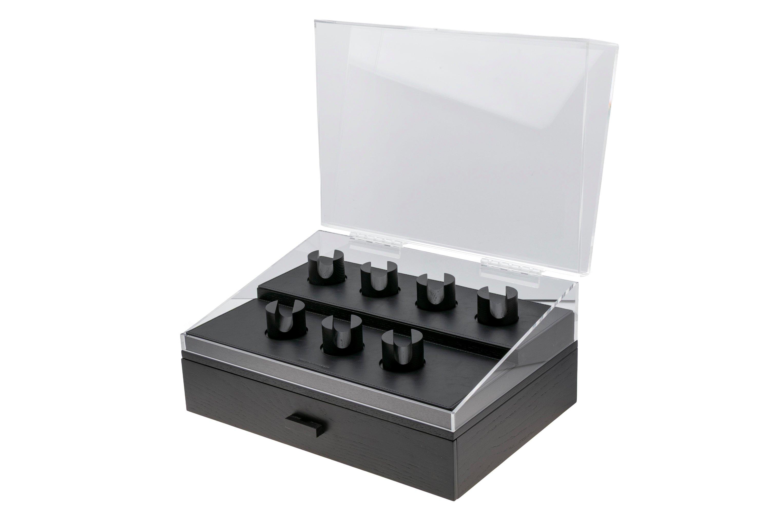 Holme & Hadfield Armory Pro Knife Display Case ARP-BK-800-1 Black ...