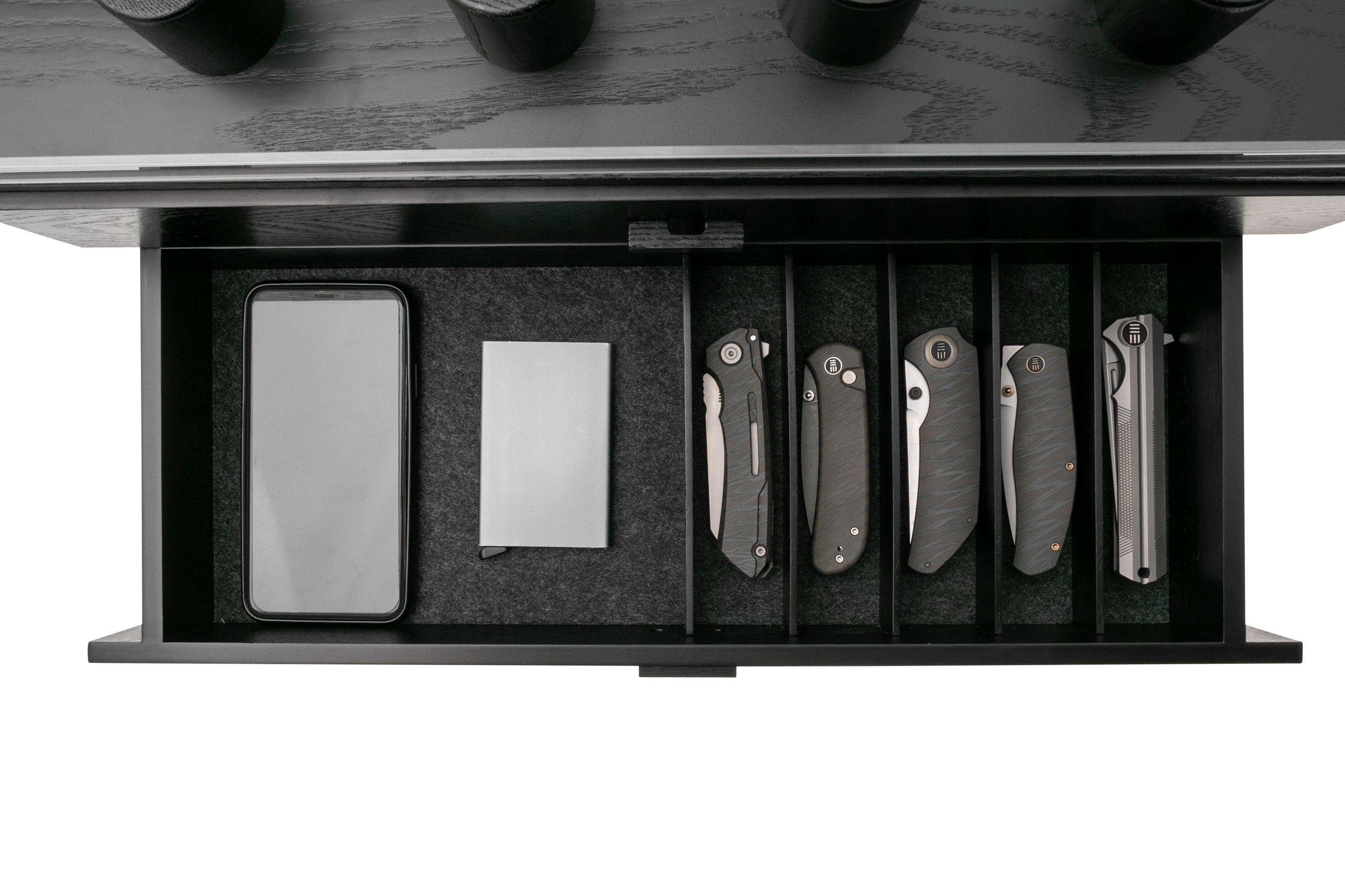 Holme & Hadfield Legacy Watch Display Case LGP-BK-985-1 Black, watch ...