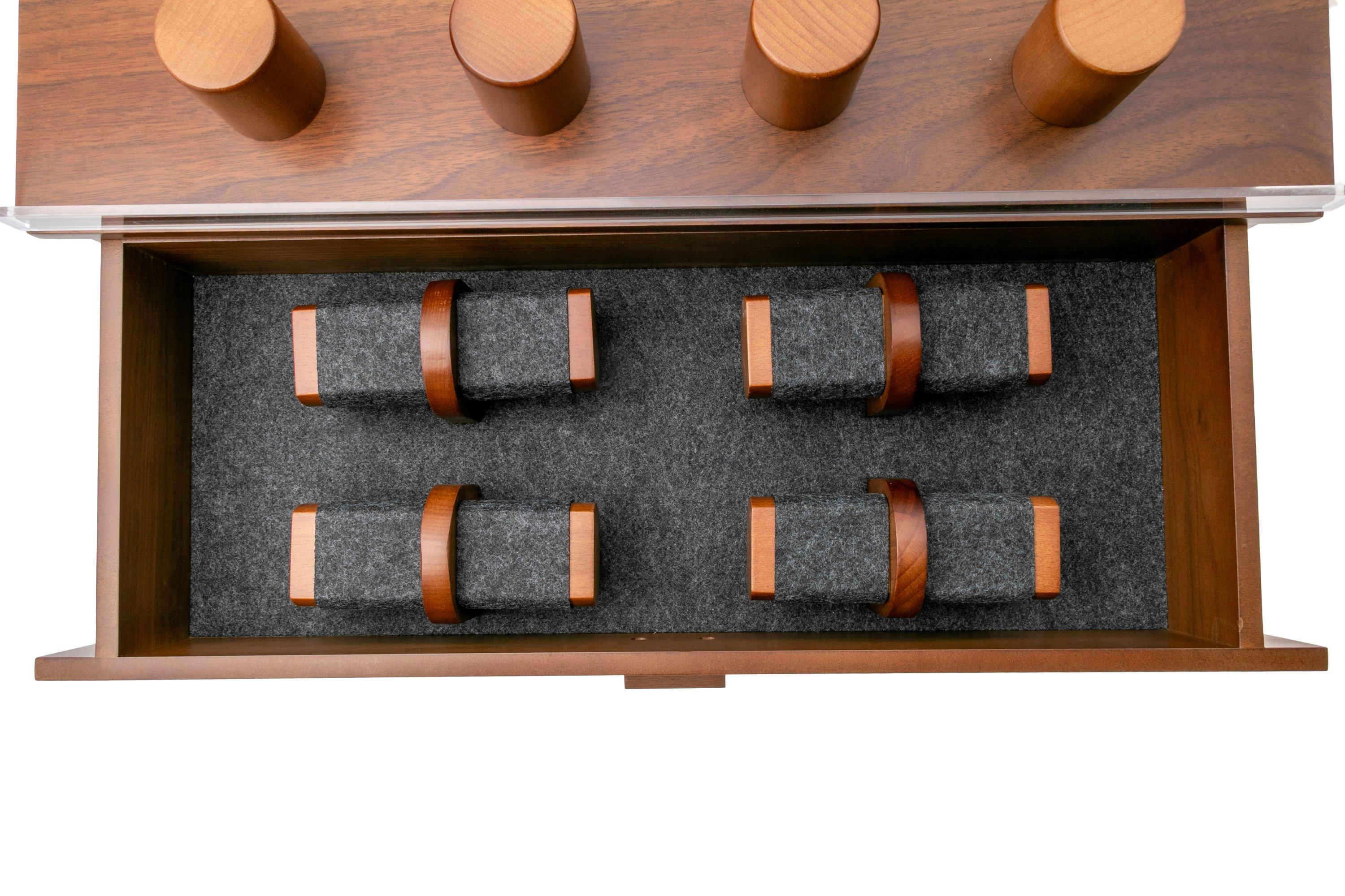 Holme & Hadfield Legacy Watch Display Case LGP-WT-978-1 Walnut ...