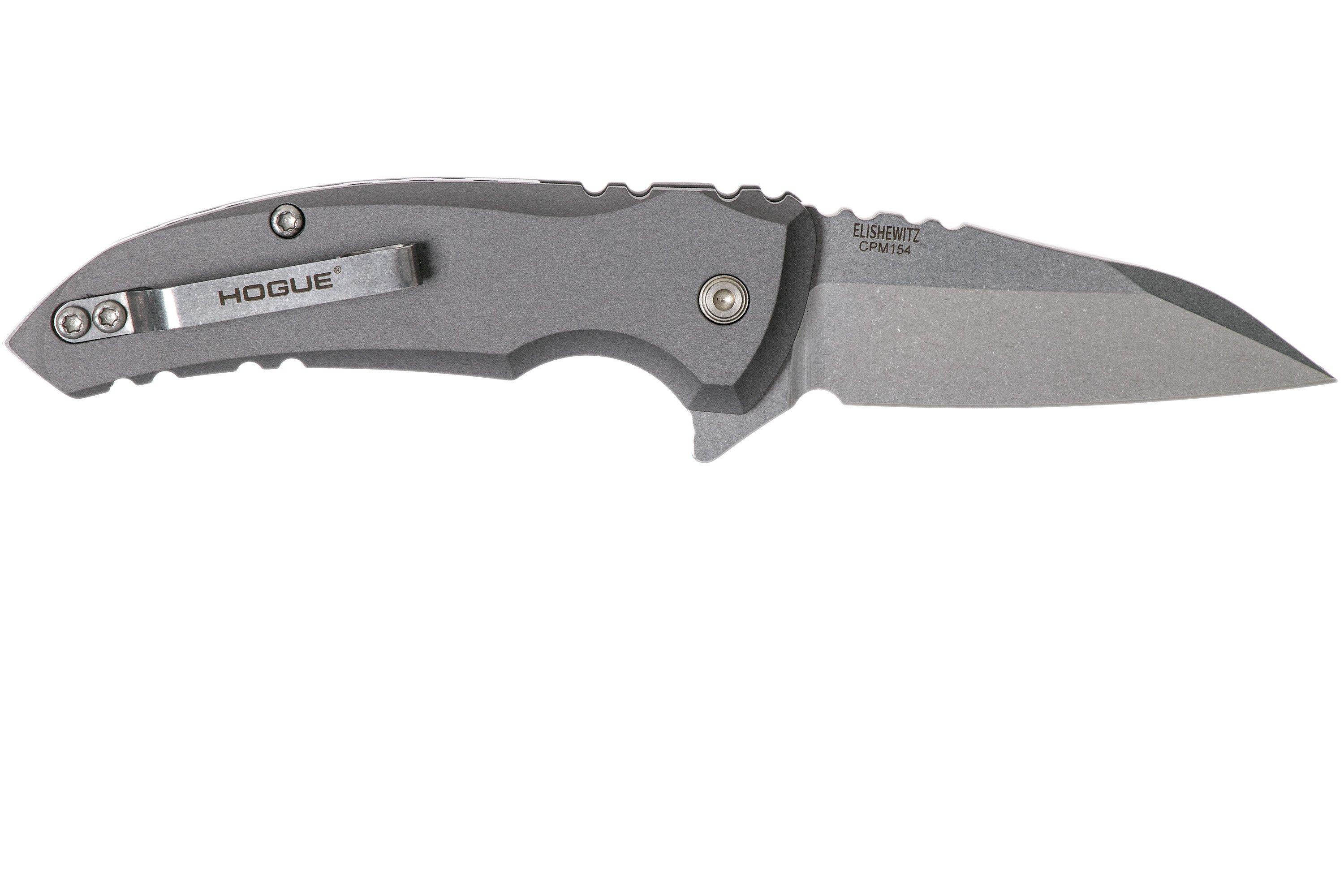 Hogue X1 Microflip Grey Wharncliffe navalha 24162, Allen Elishewitz ...