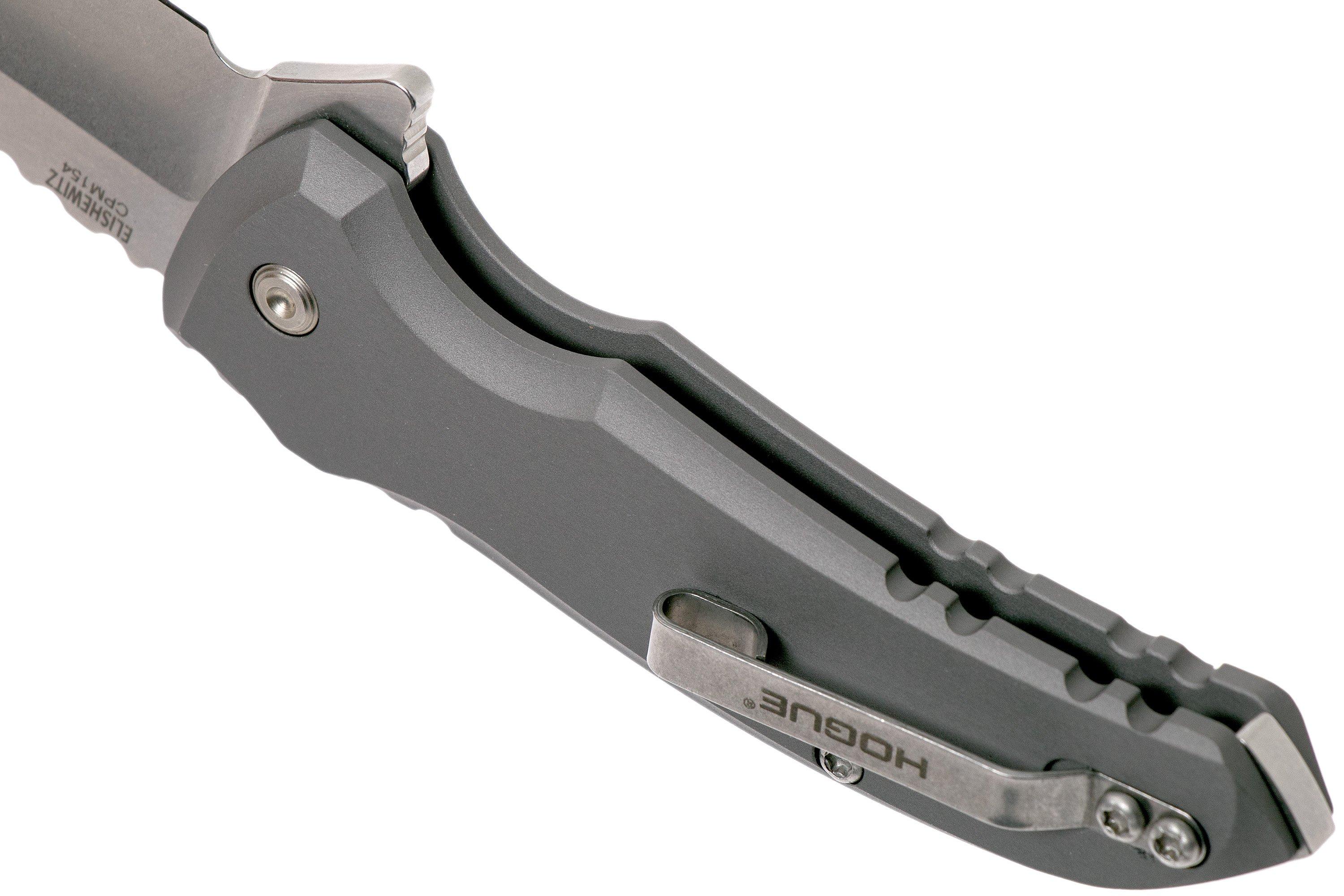 Hogue X1 Microflip Grey Wharncliffe couteau de poche 24162, Allen ...