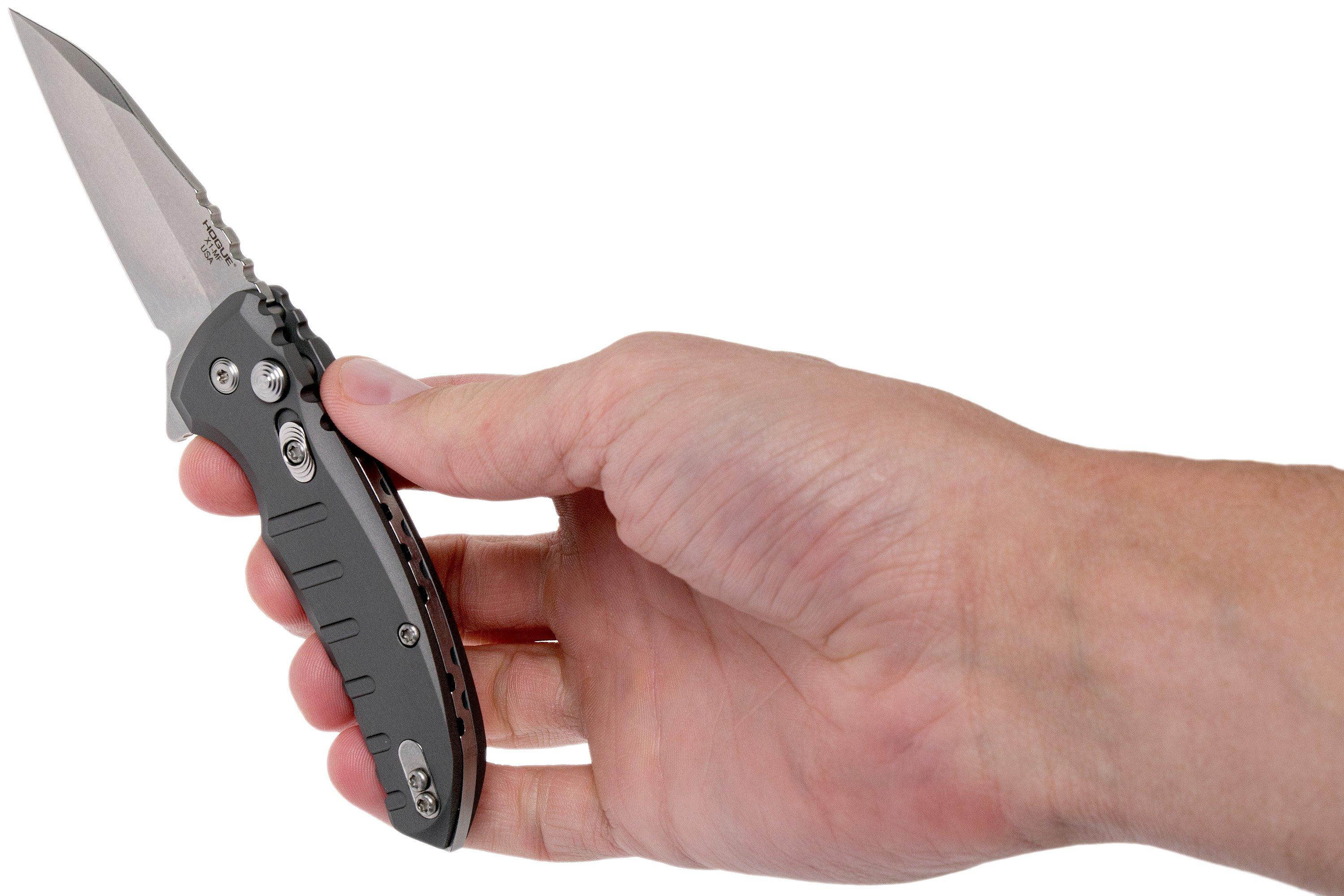 Hogue X1 Microflip Grey Wharncliffe couteau de poche 24162, Allen ...