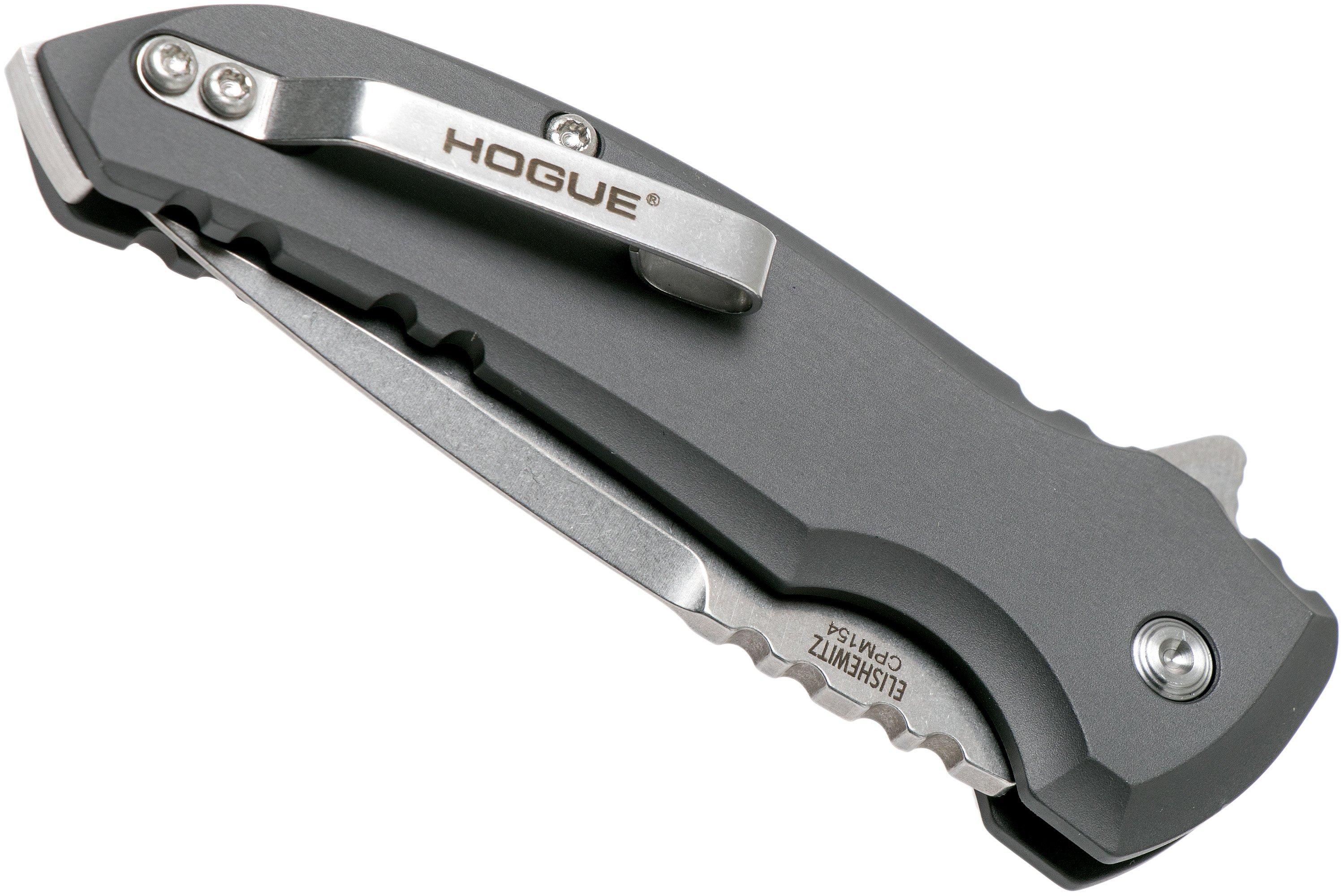 Hogue X1 Microflip Grey Droppoint coltello da tasca 24172, Allen ...