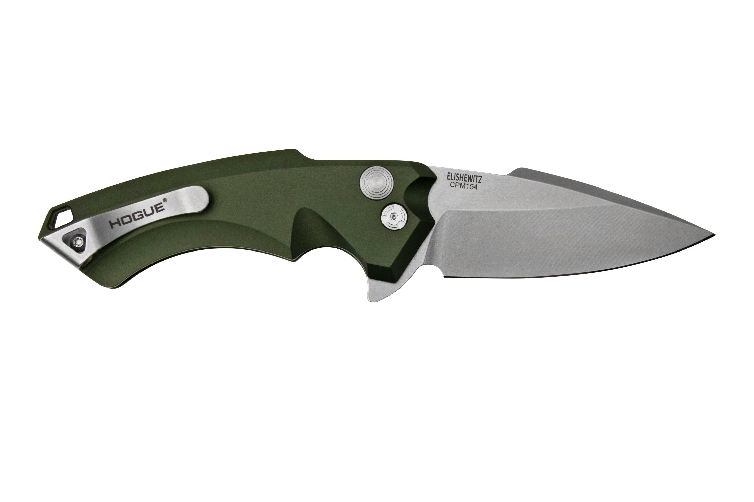 Hogue X5 3.5" Spearpoint 34571 OD Green couteau de poche, Allen ...
