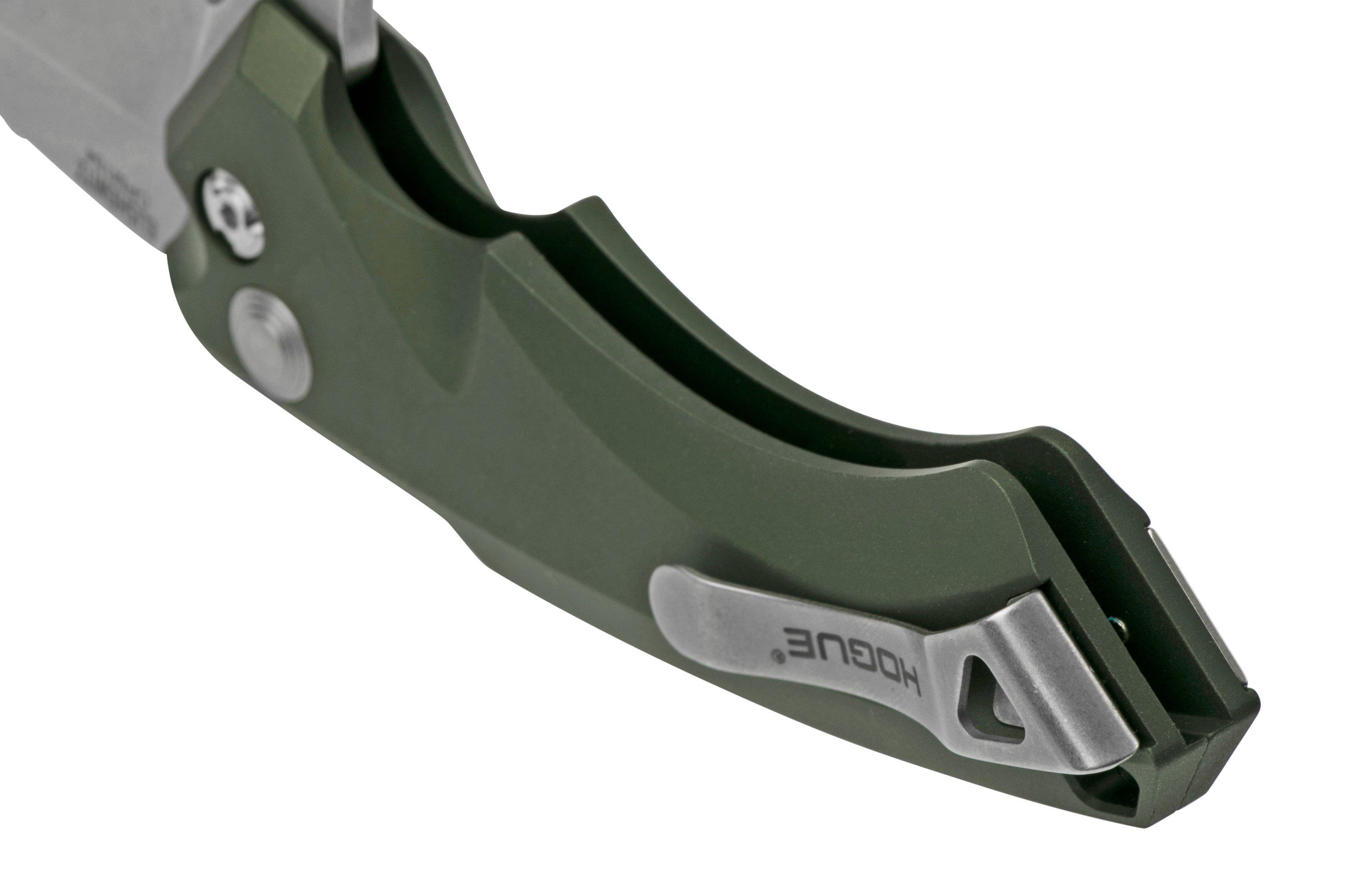 Hogue X5 3.5" Spearpoint 34571 OD Green couteau de poche, Allen ...