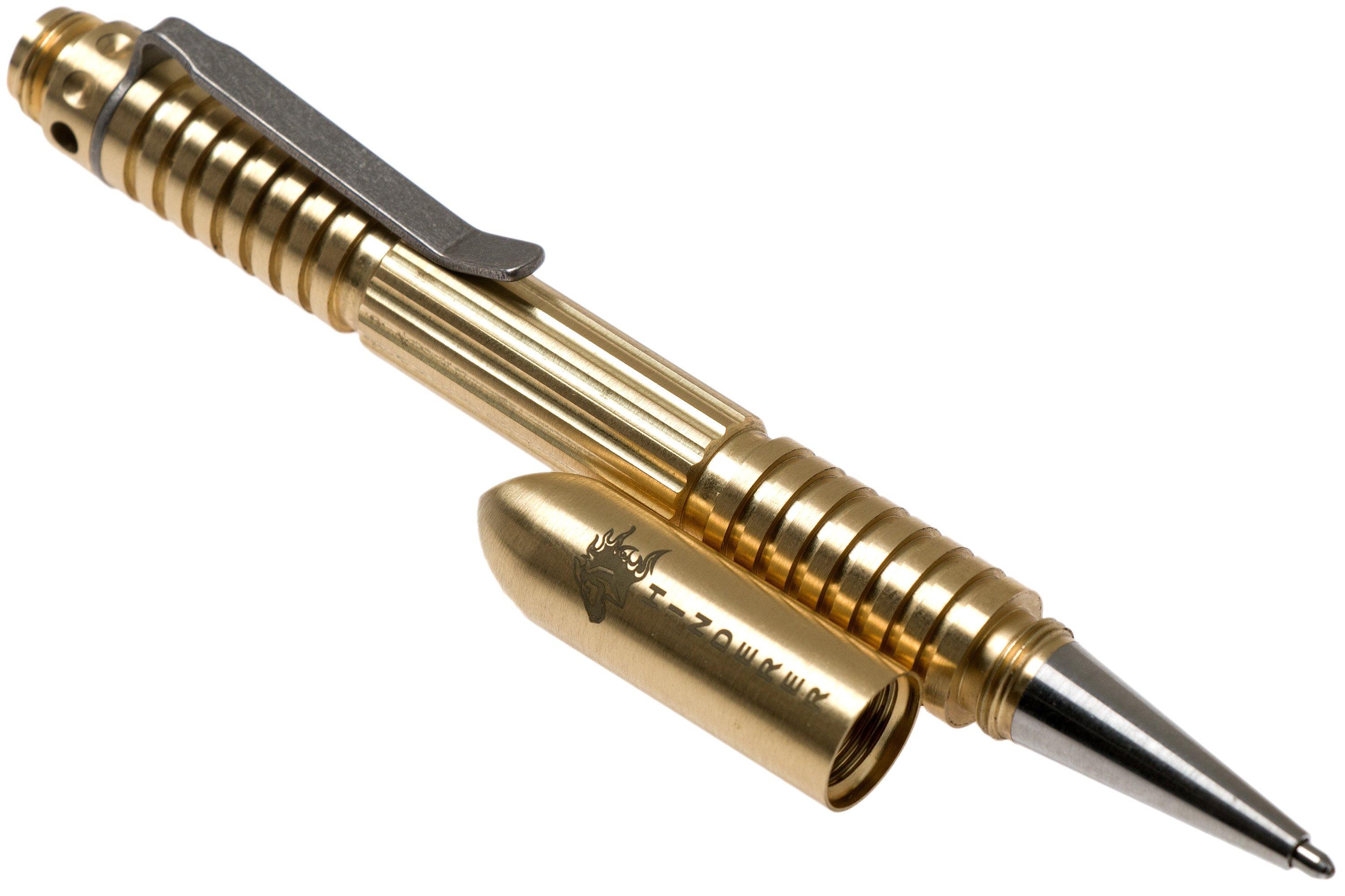 Rick Hinderer Extreme Duty Pen, brass | Advantageously shopping at ...