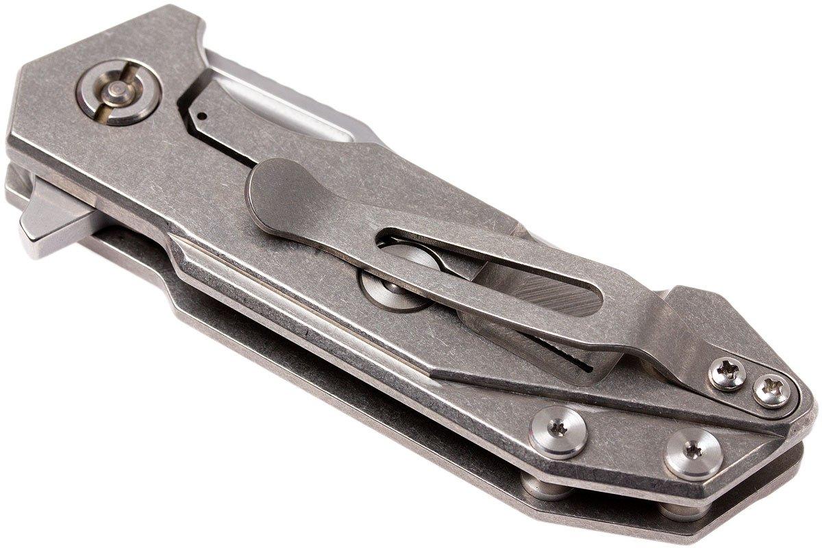 Rick Hinderer Half Track 2.75" stonewashed pocket knife ...