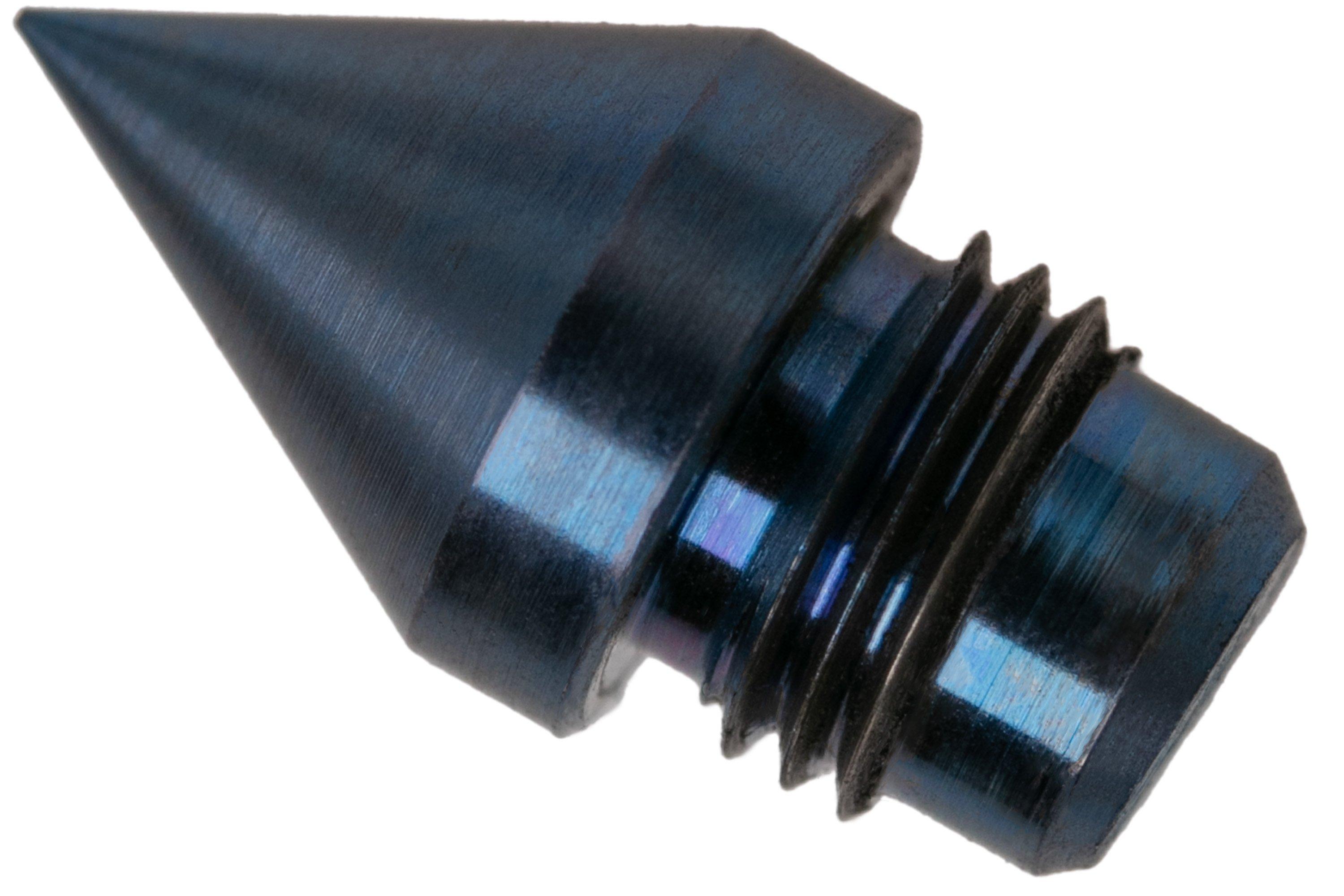 Rick Hinderer Investigator Warhead Attachment, Titanium SW Blue ...