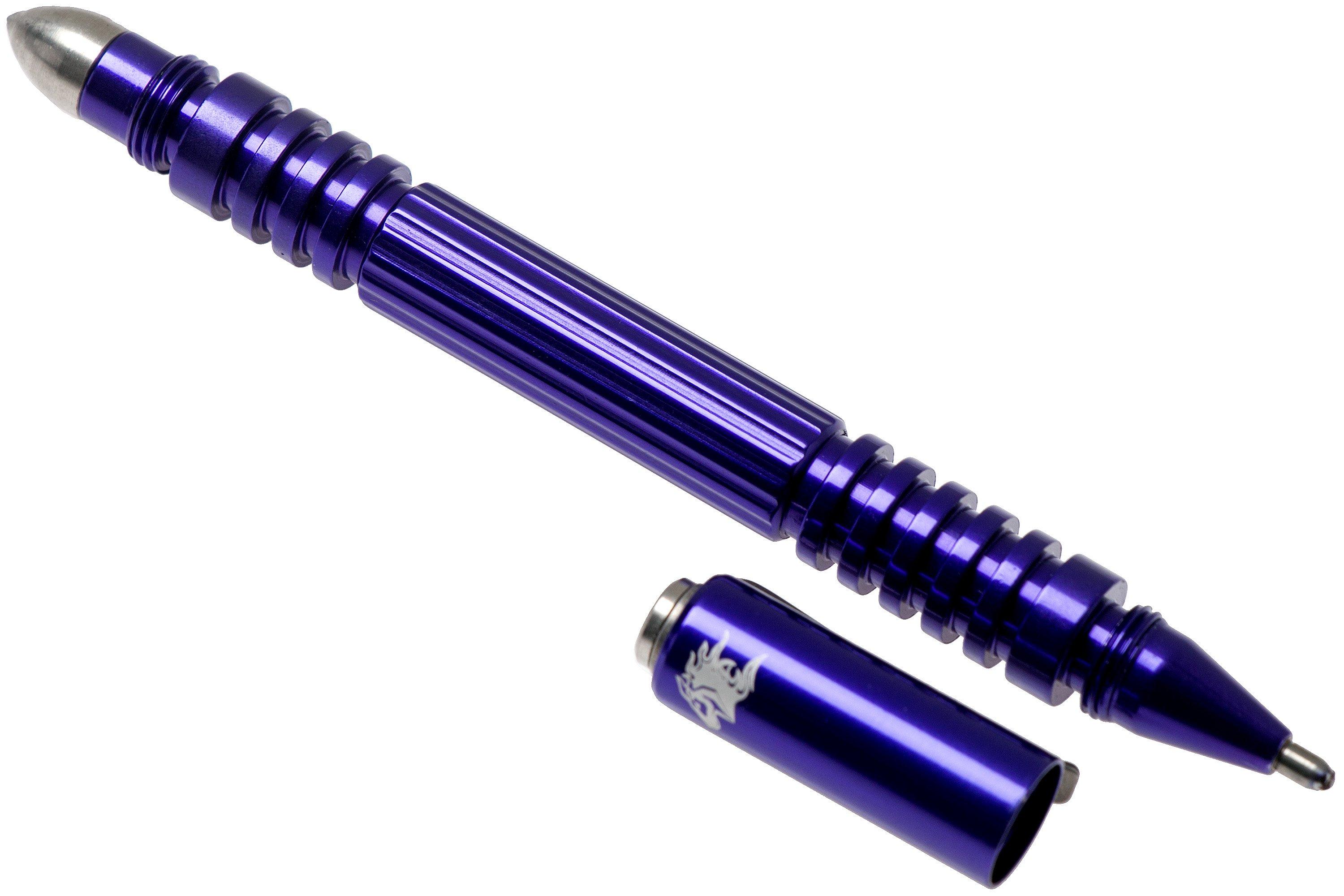 Rick Hinderer Investigator Pen Aluminium Polished Purple, stylo ...