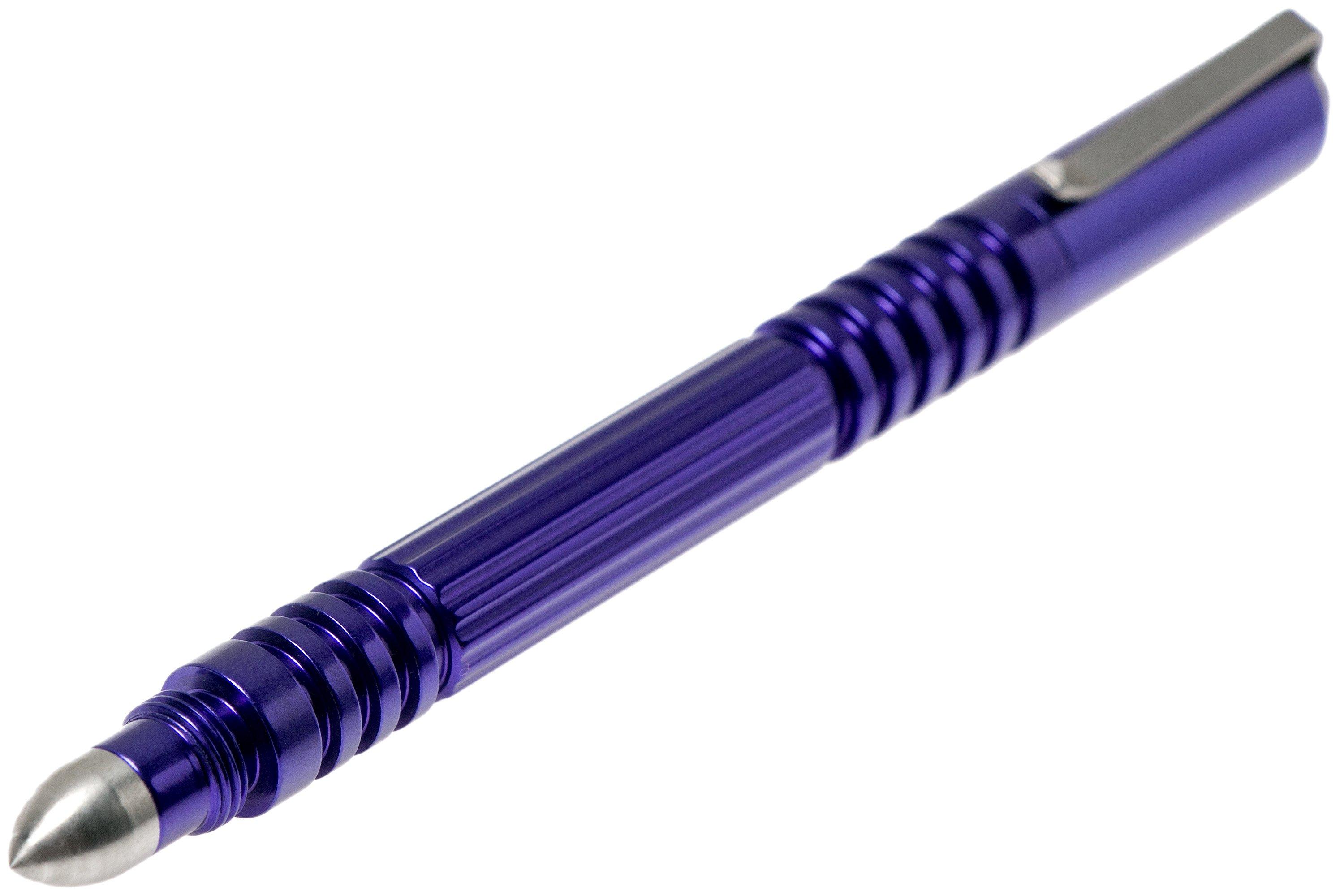 Rick Hinderer Investigator Pen Aluminium Polished Purple, stylo ...