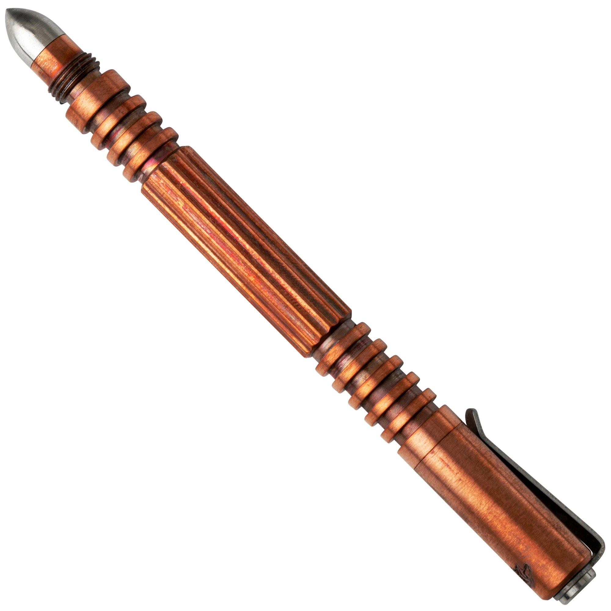 Rick Hinderer Investigator Pen Copper/copper, tactical pen ...