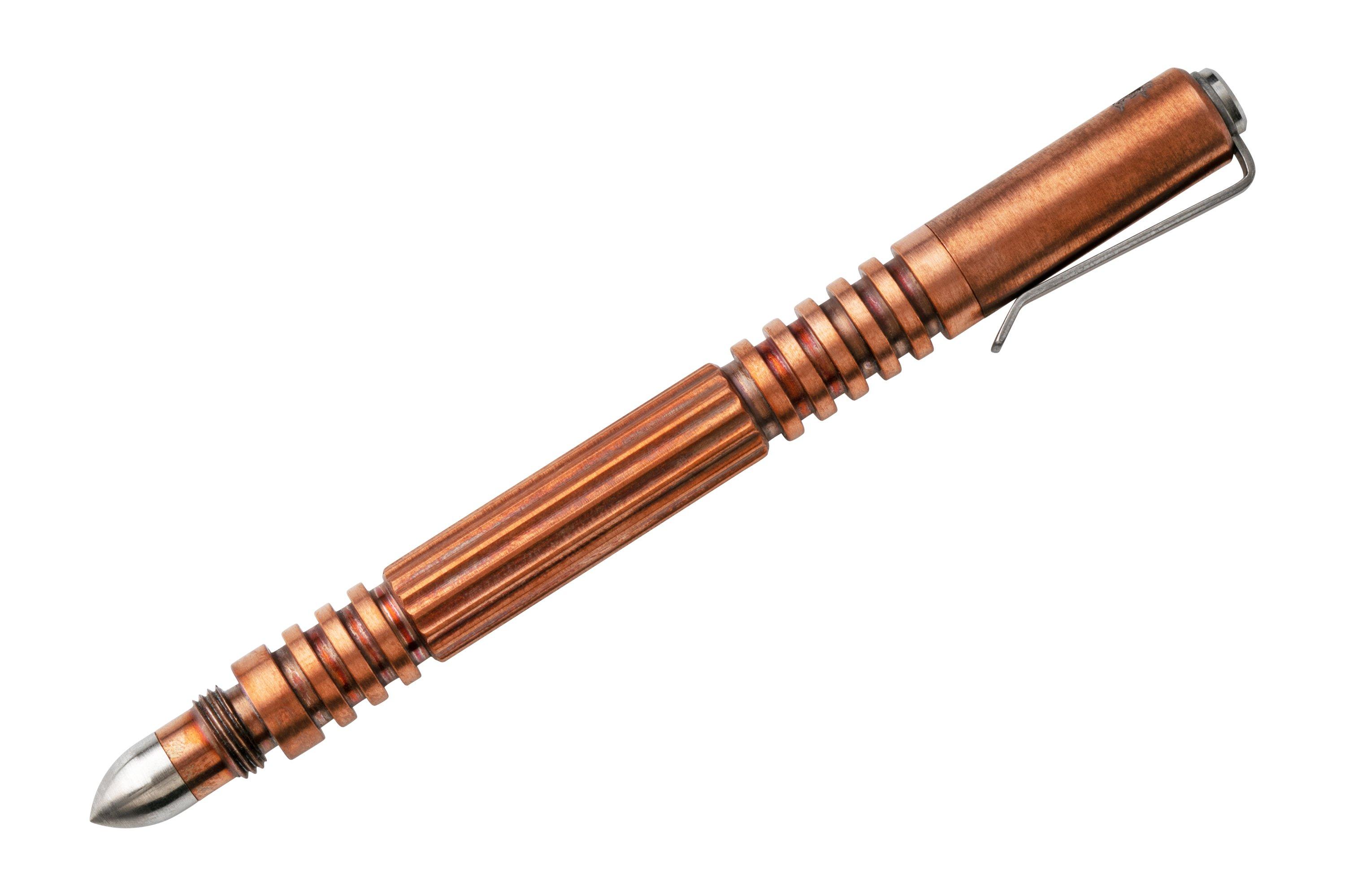 Rick Hinderer Investigator Pen Copper/copper, tactical pen ...