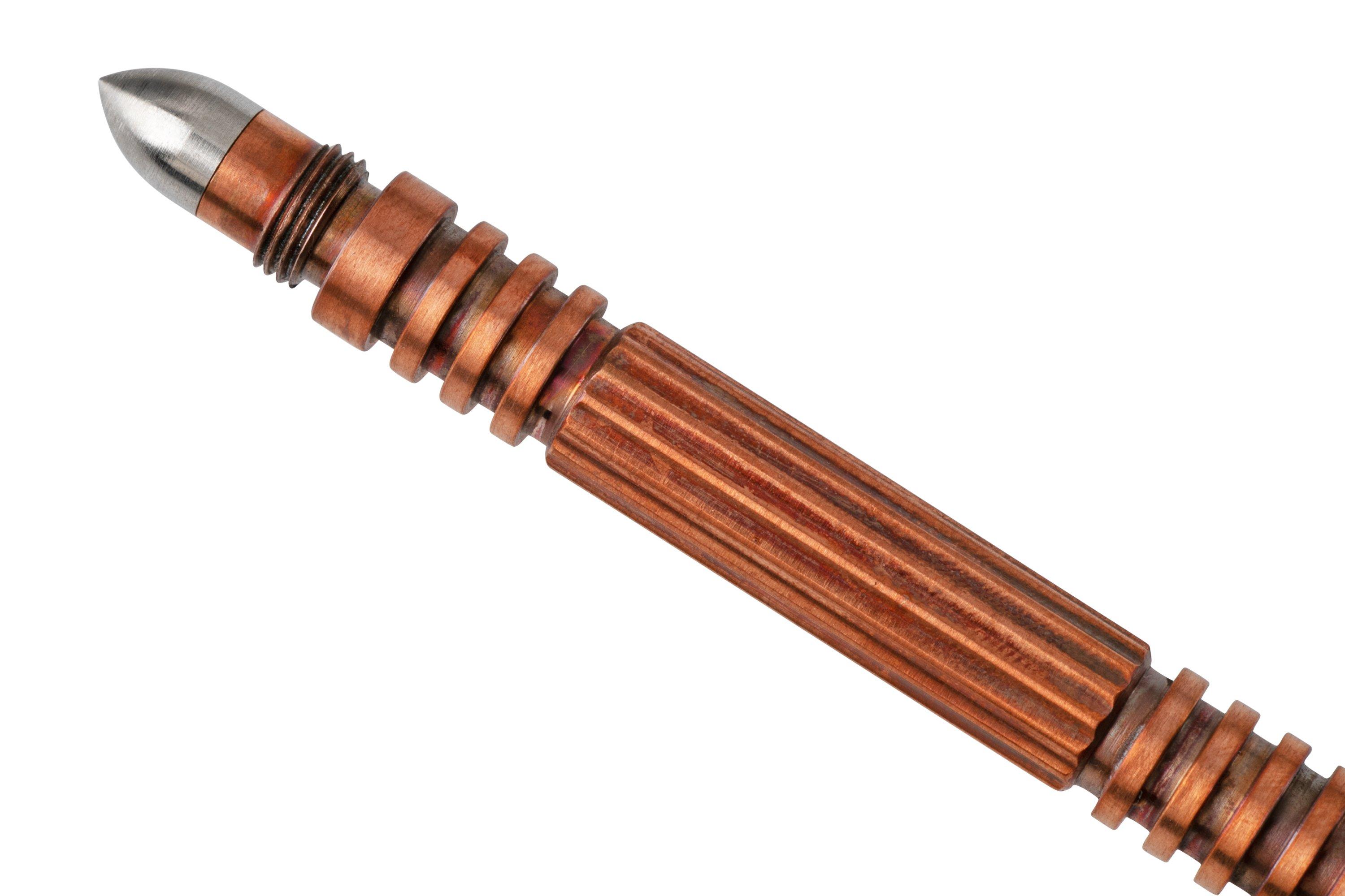 Rick Hinderer Investigator Pen Copper/copper, tactical pen ...