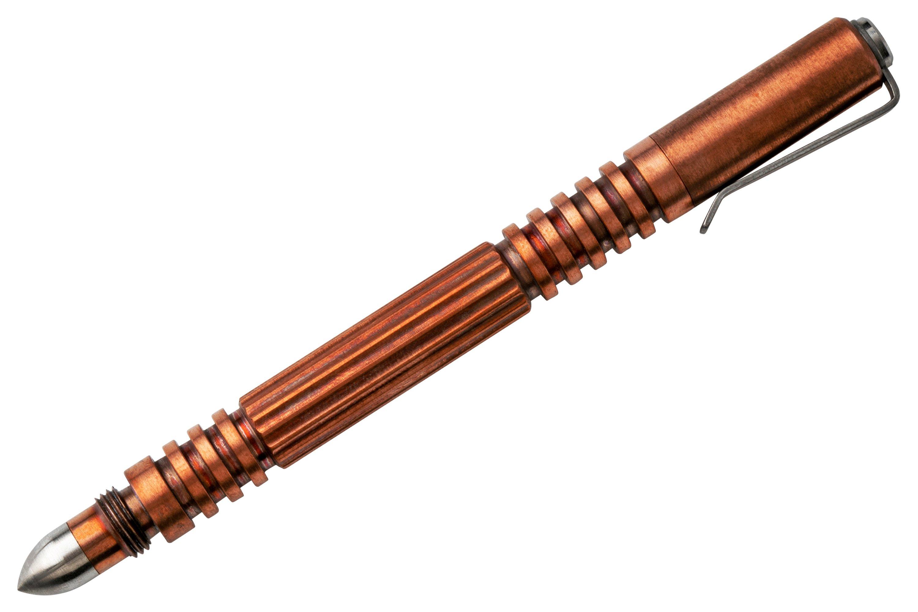 Rick Hinderer Investigator Pen Copper/copper, tactical pen ...