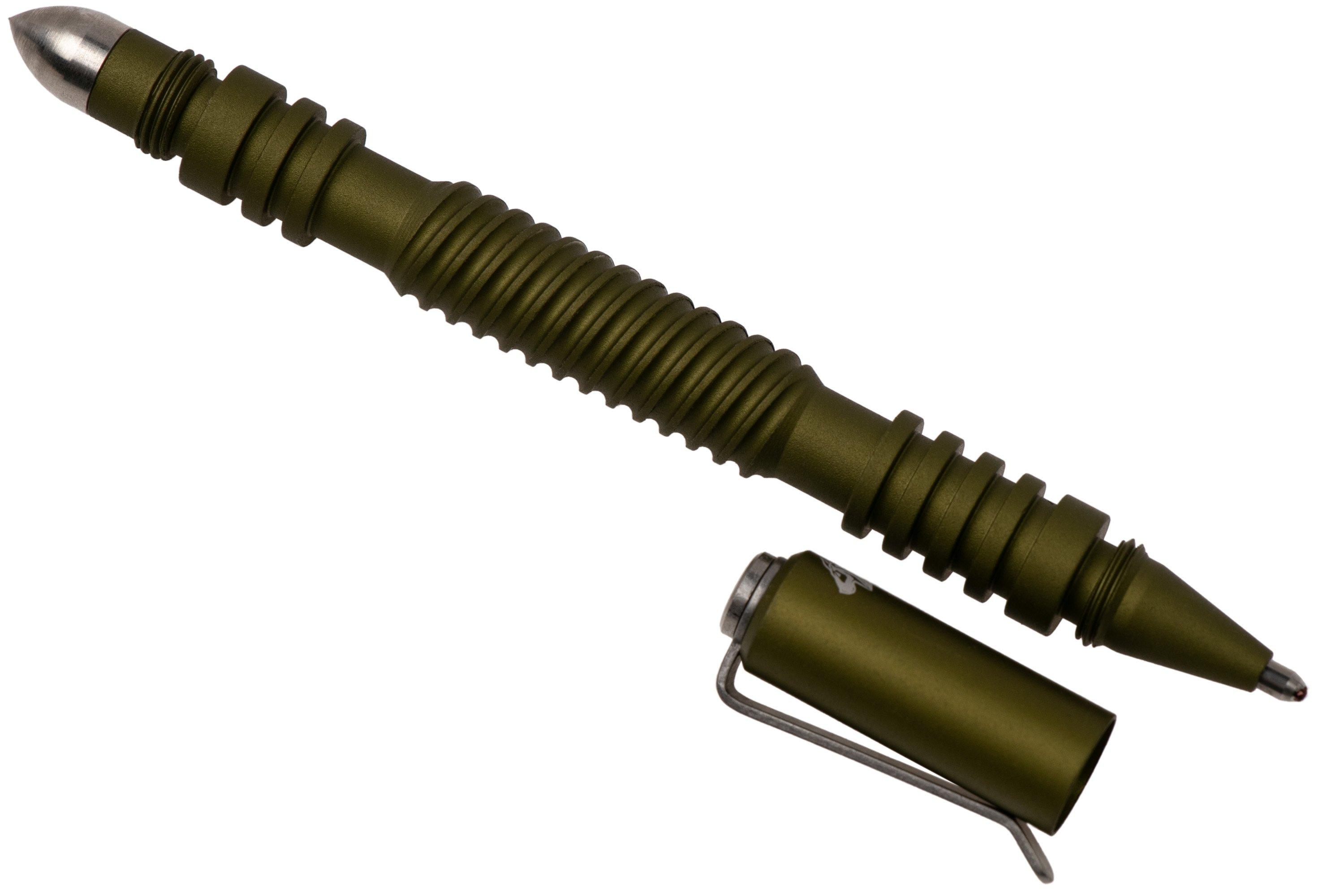 Rick Hinderer Spiral Investigator Pen, Aluminum, Stonewash Matte OD ...