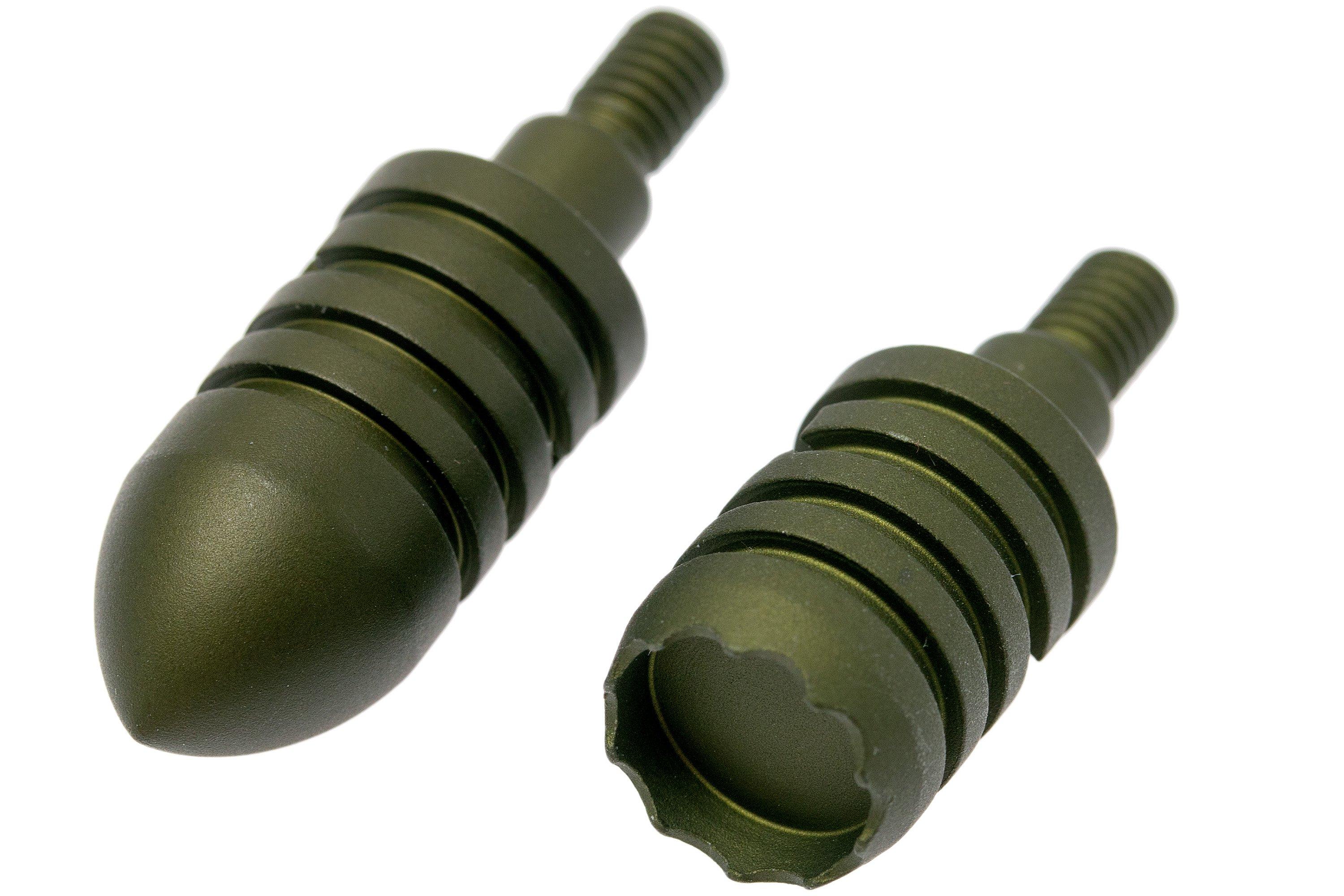 Rick Hinderer Extreme Duty Modular Kubotan Pen Deluxe Set Matte OD ...