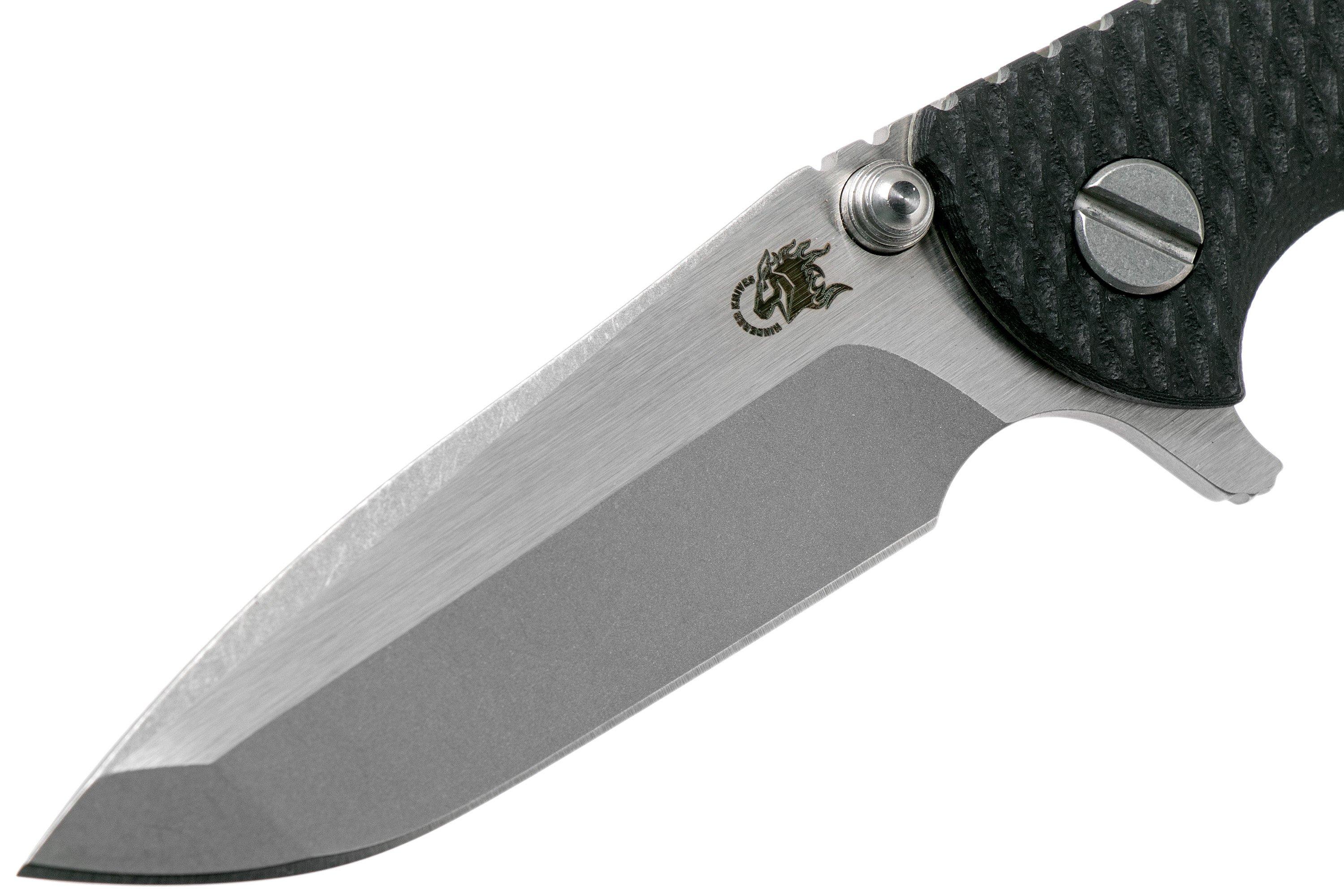 Rick Hinderer XM-18 3” Spanto Gen 4 CPM 20CV Black G10, Battle Green ...