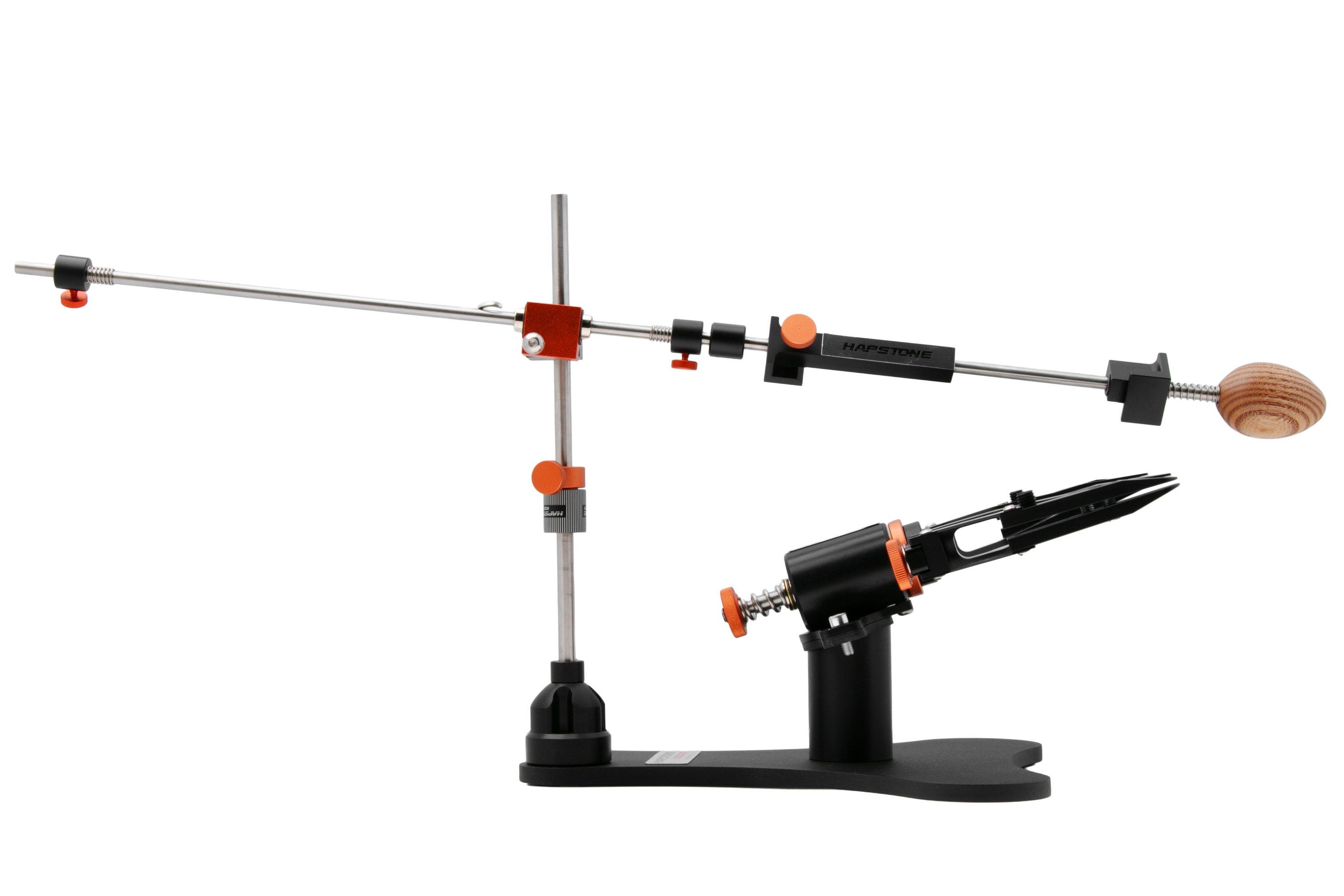 Hapstone R2 Black Knife Sharpener, sharpening system | Advantageously ...