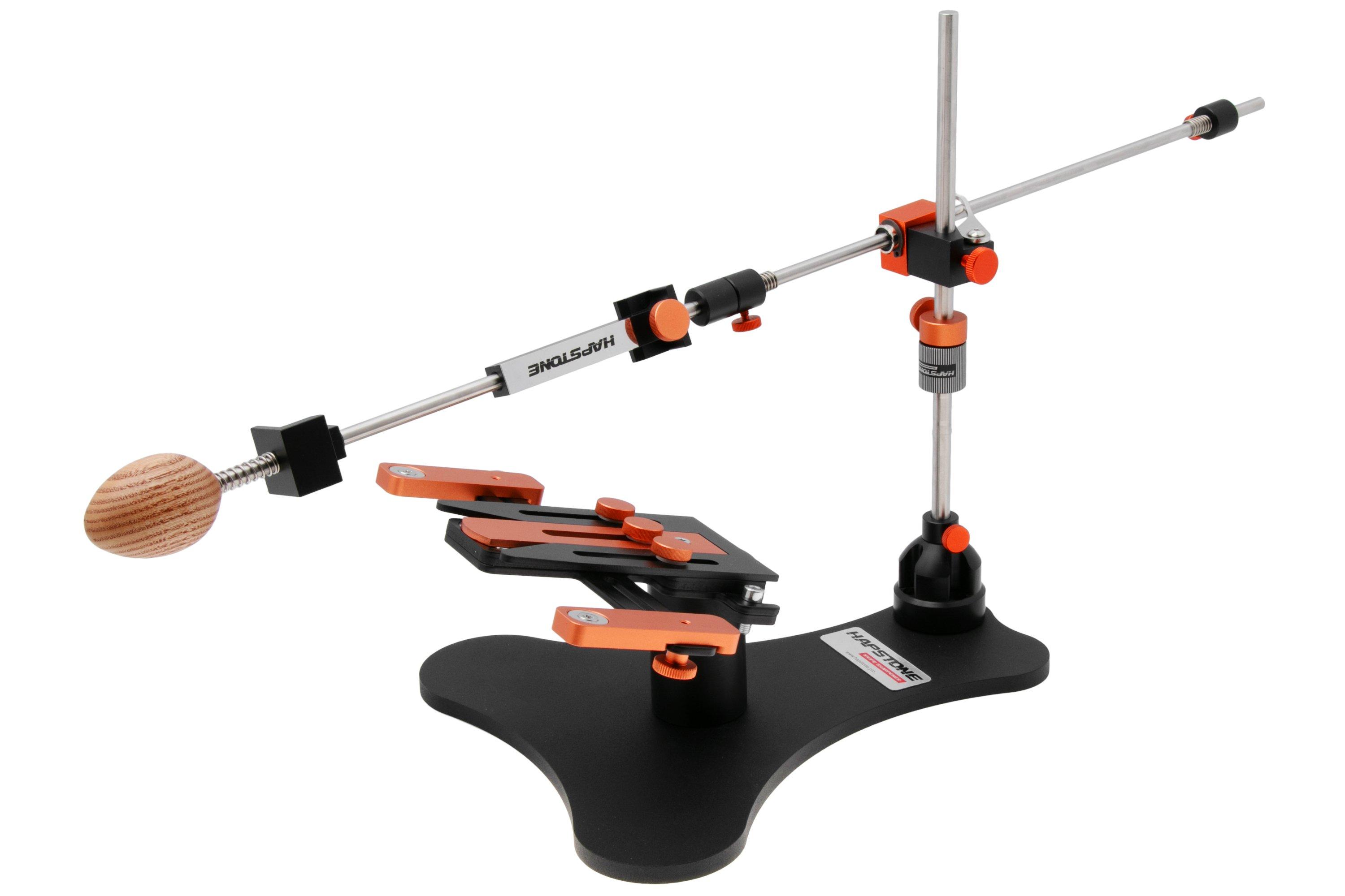 Hapstone V8 Black Knife Sharpener, sharpening system | Advantageously shopping at Knivesandtools.dk