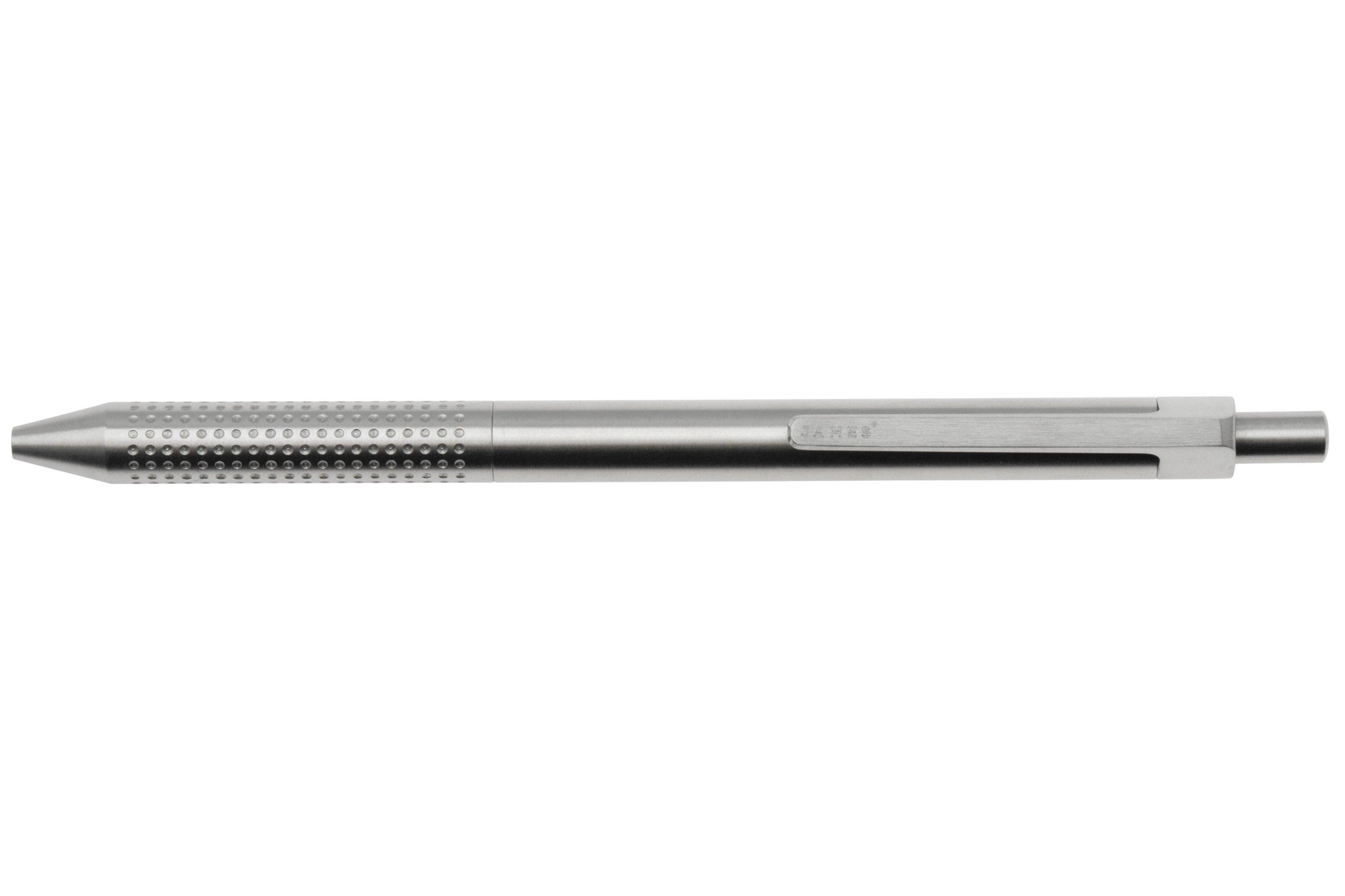 The James Brand The Burwell CO304953-10 Silver, click pen ...