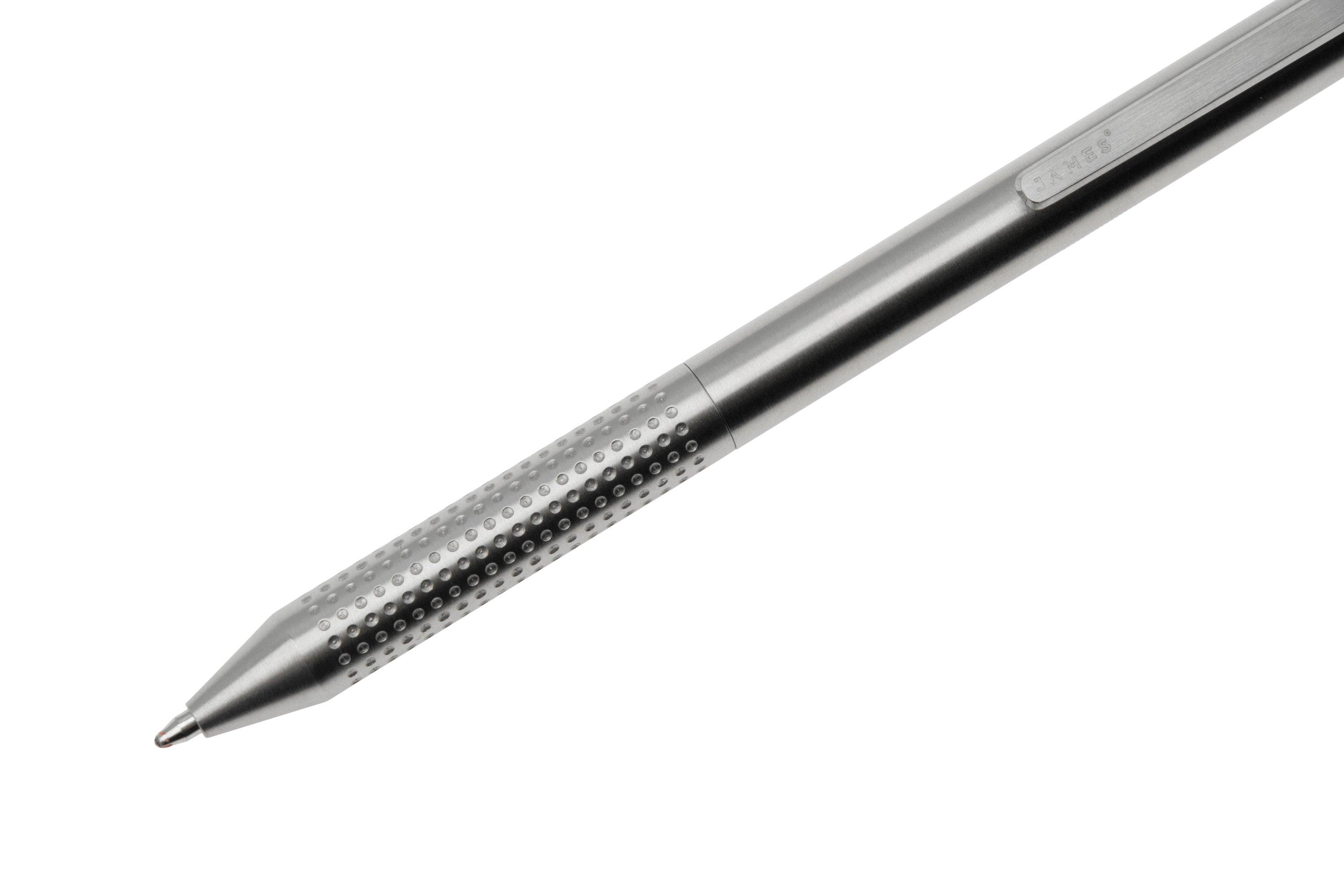 The James Brand The Burwell CO304953-10 Silver, click pen ...