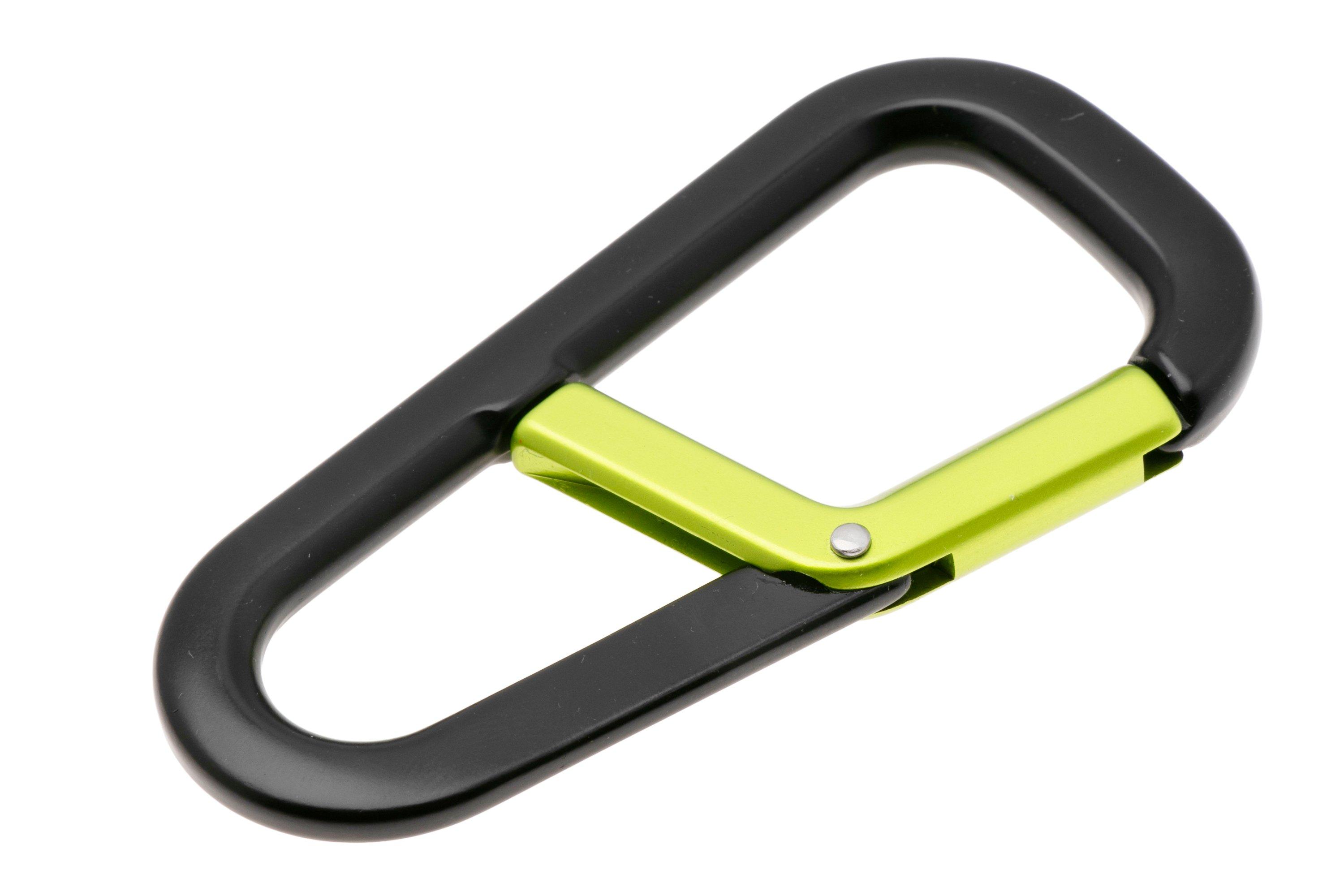 The James Brand The Hardin Black + Electric Moss ES204940-10 carabiner ...
