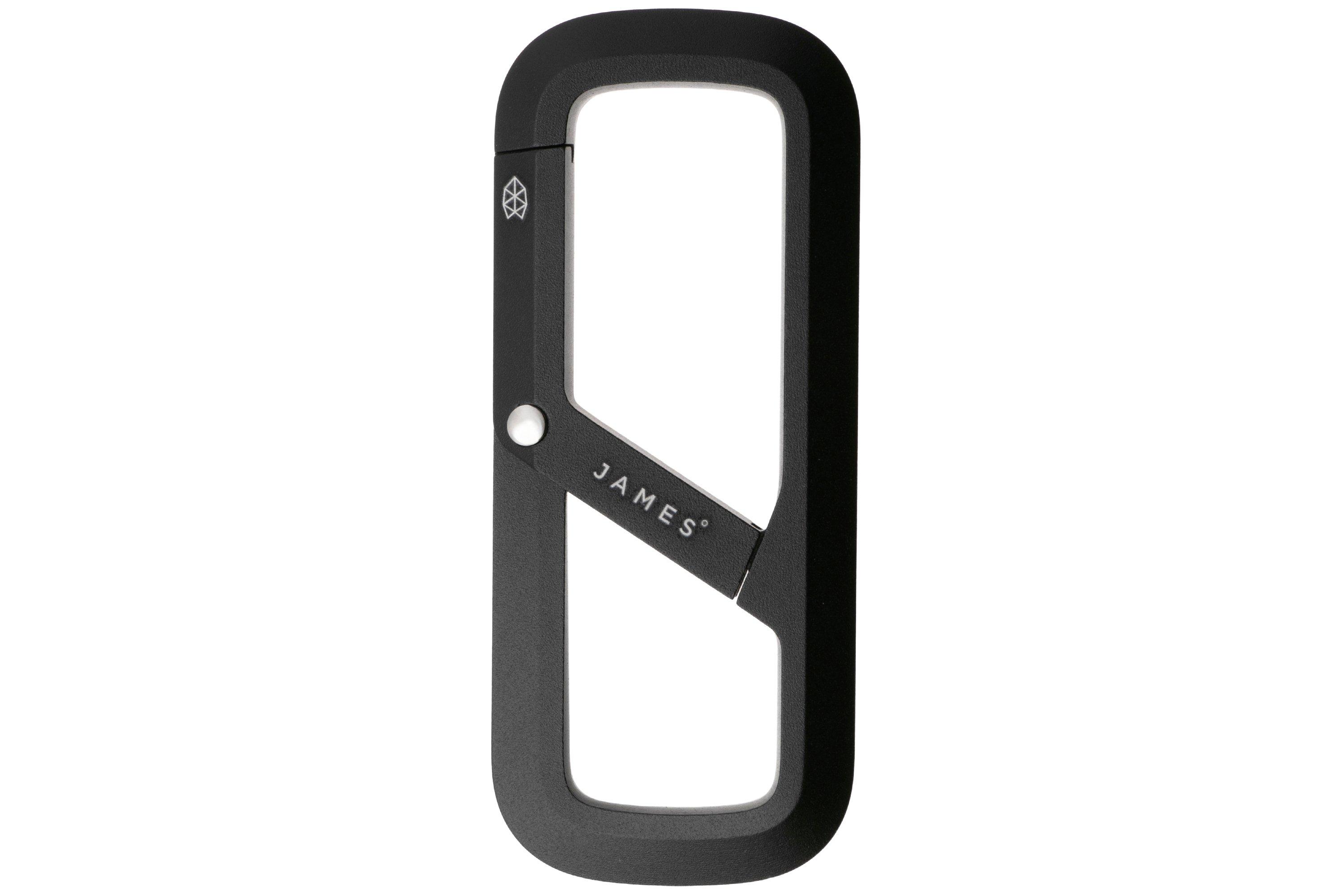 The James Brand The Madison ES216903-10 Black, carabiner ...