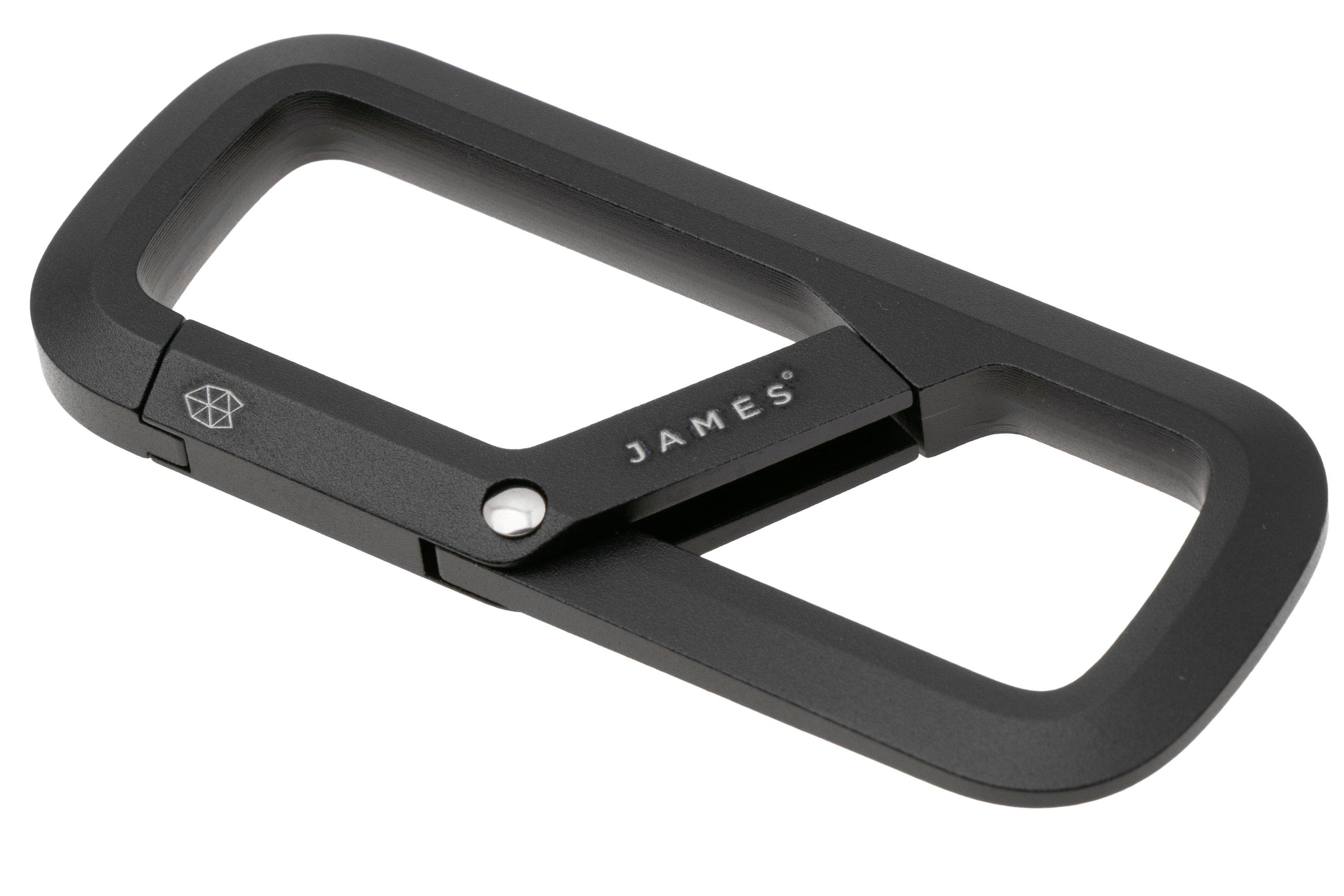 The James Brand The Madison ES216903-10 Black, carabiner ...