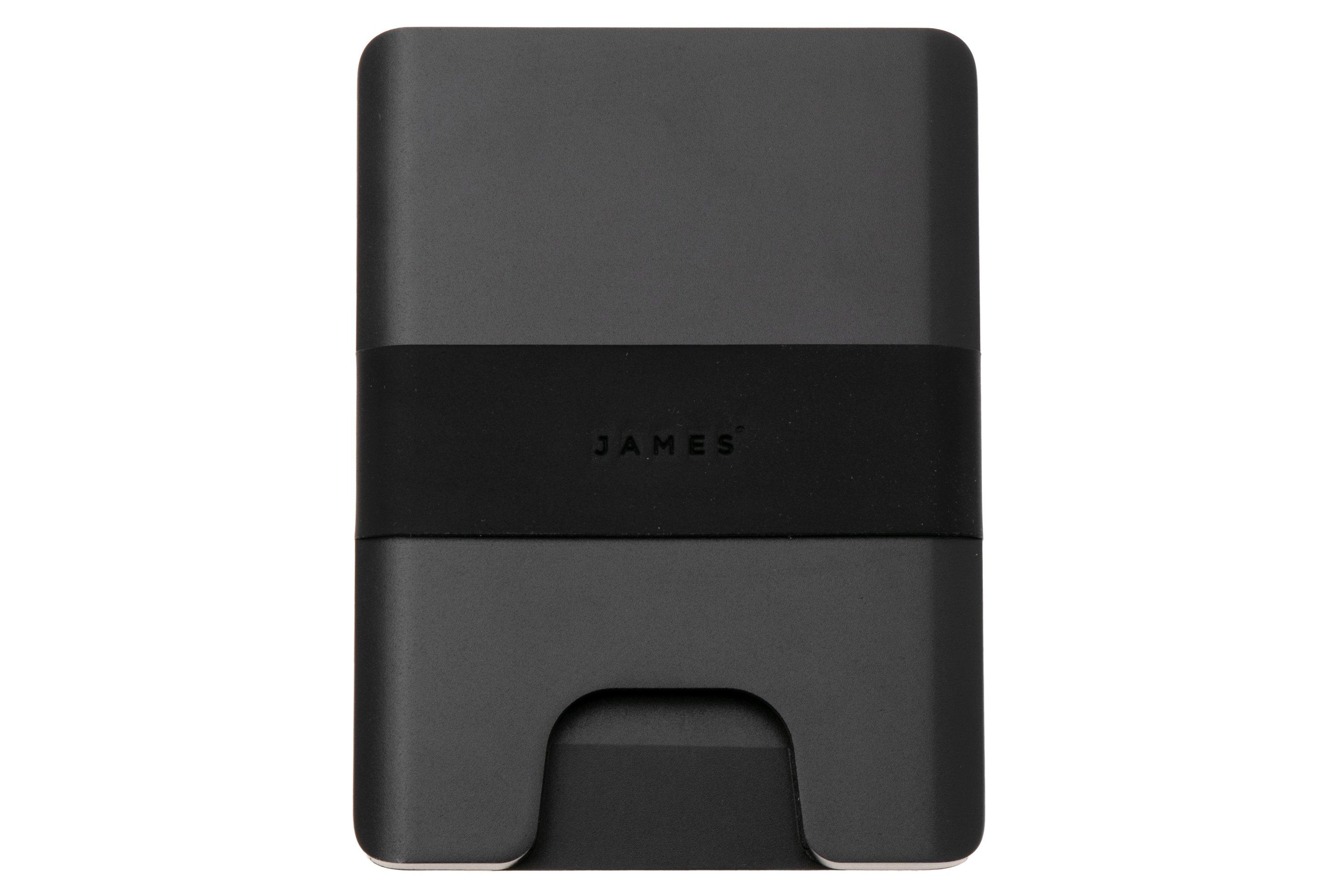The James Brand The Lowe ES217996-10 Black + Black, wallet ...