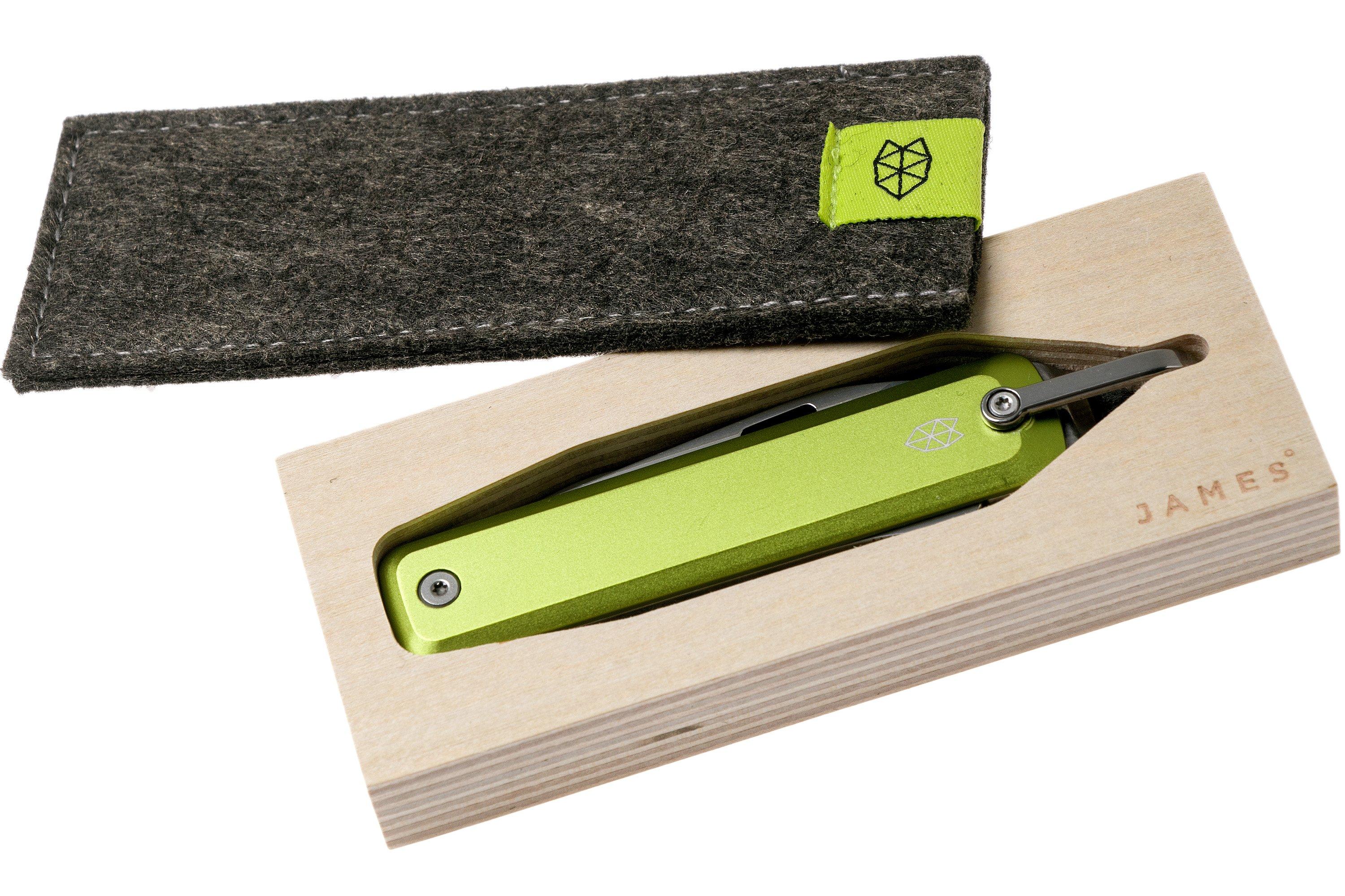 The James Brand Ellis, electric moss zakmes | Voordelig kopen bij ...