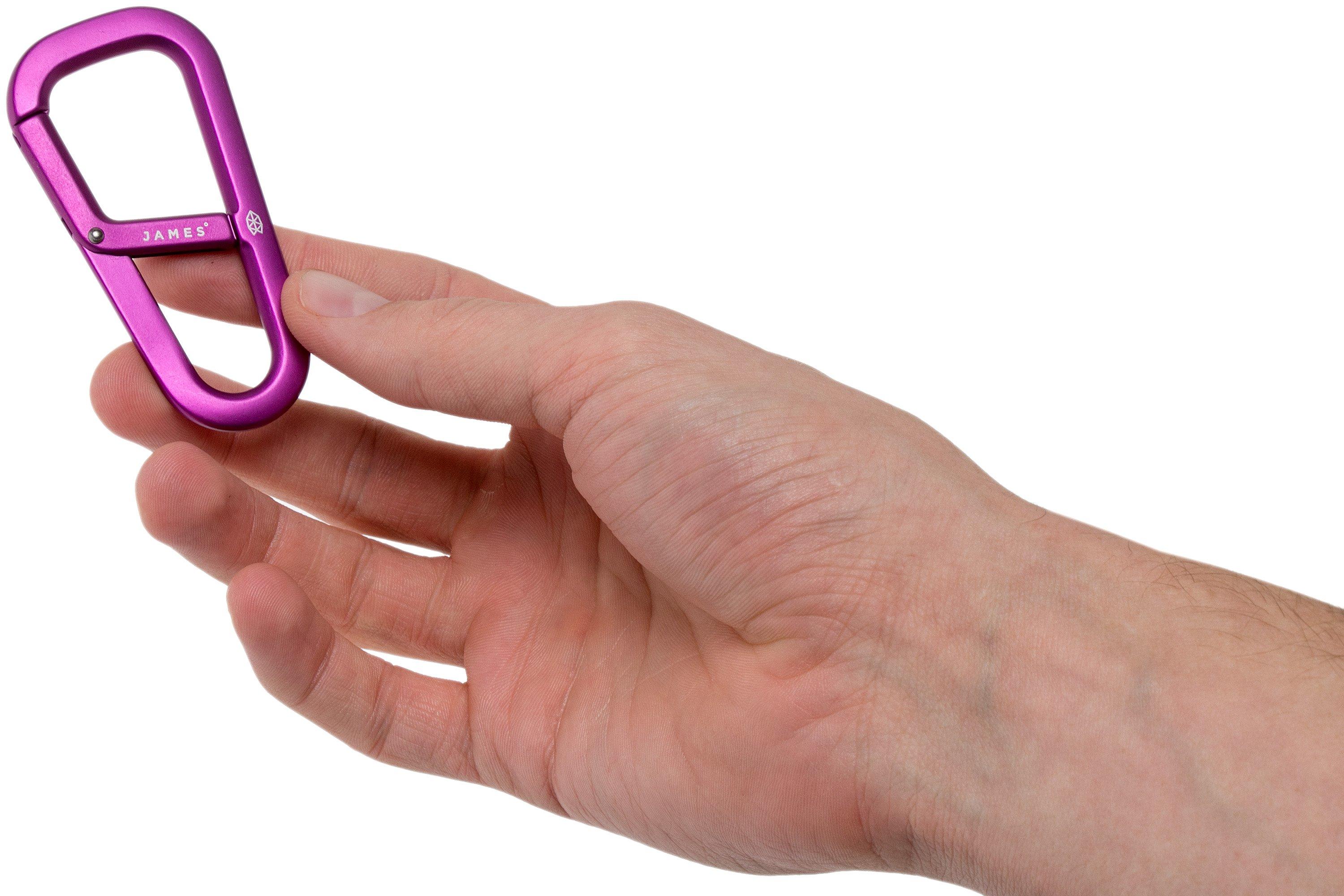 The James Brand The Hardin Purple ES204923-10 carabiner ...