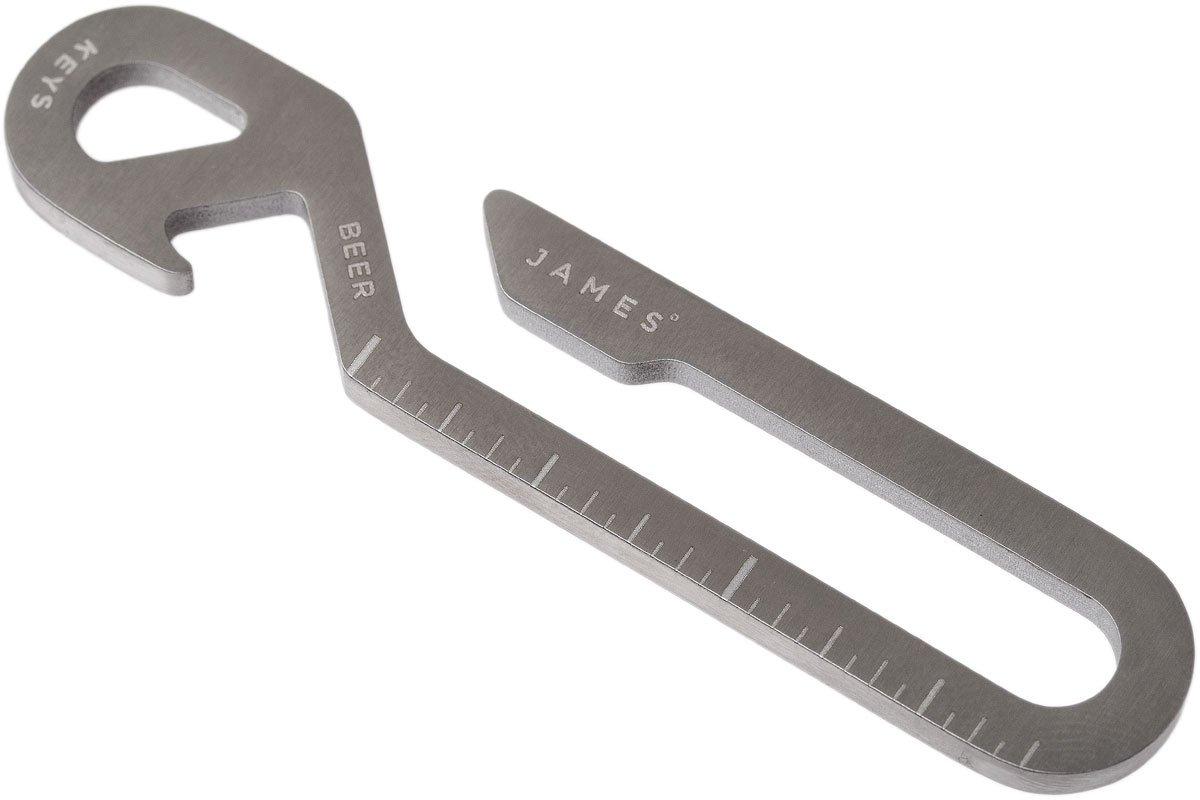 The James Brand Hook, raw stainless, keychain | Advantageously shopping ...