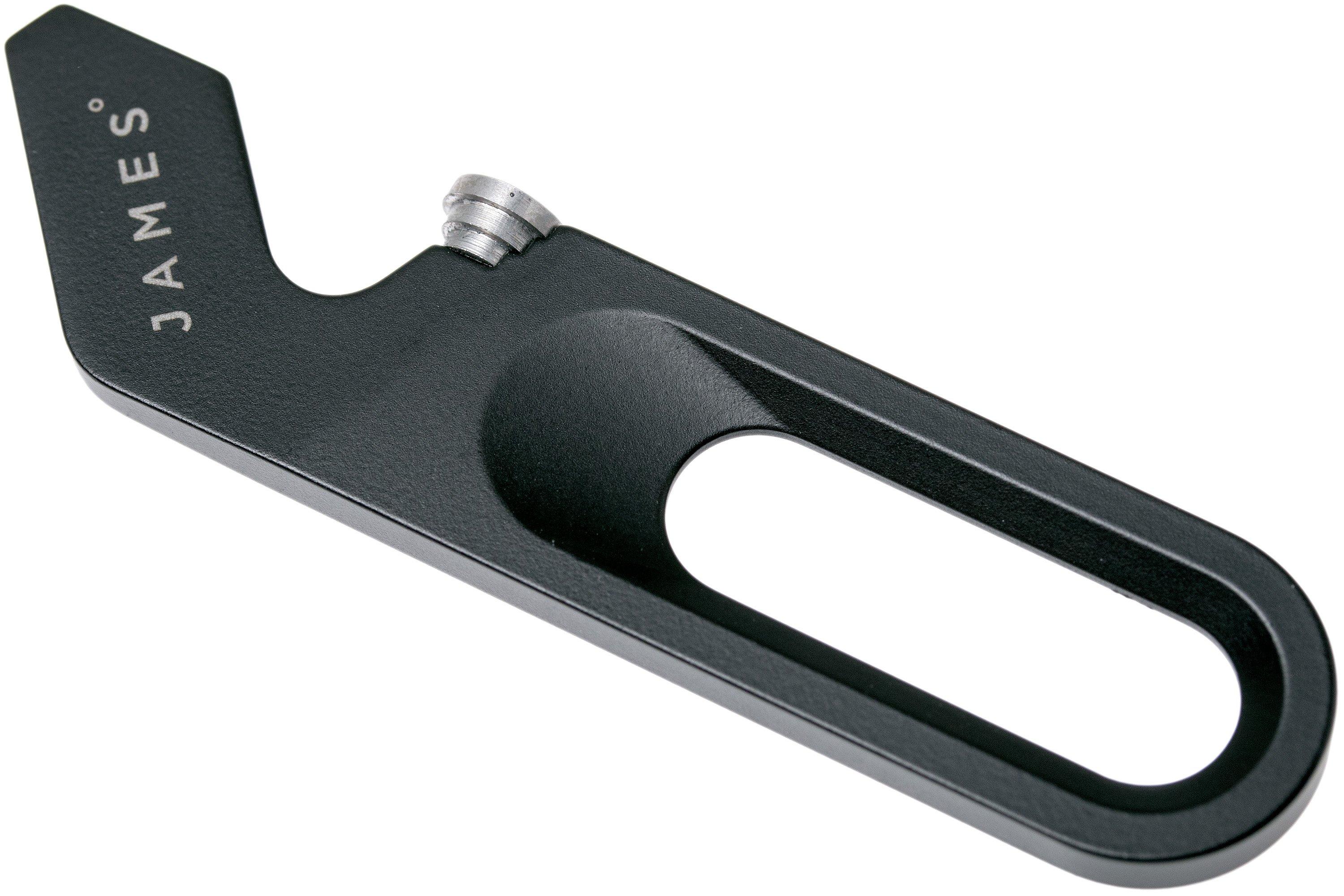 The James Brand Halifax, black, keychain | Advantageously shopping at ...