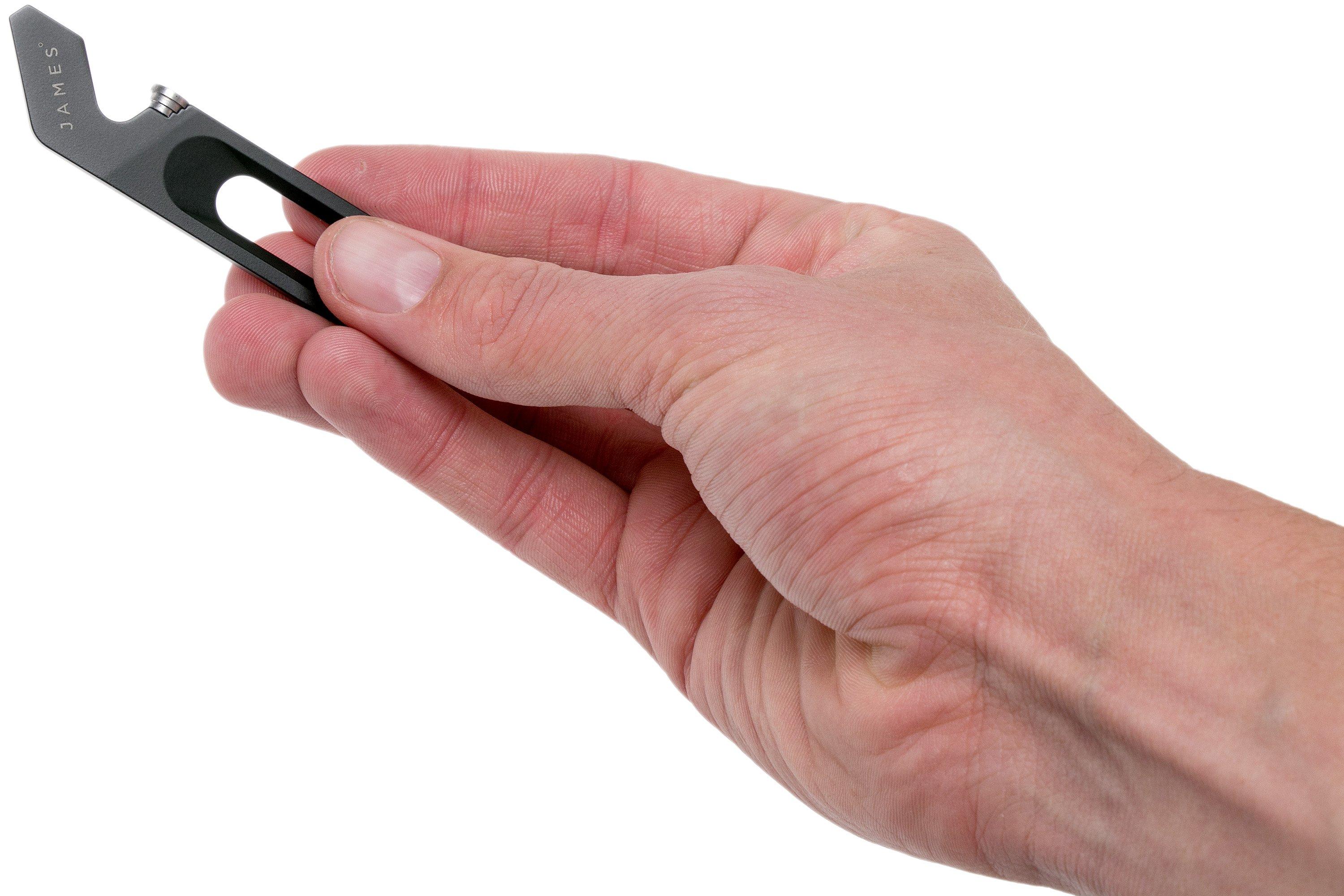 The James Brand Halifax, black, keychain | Advantageously shopping at ...