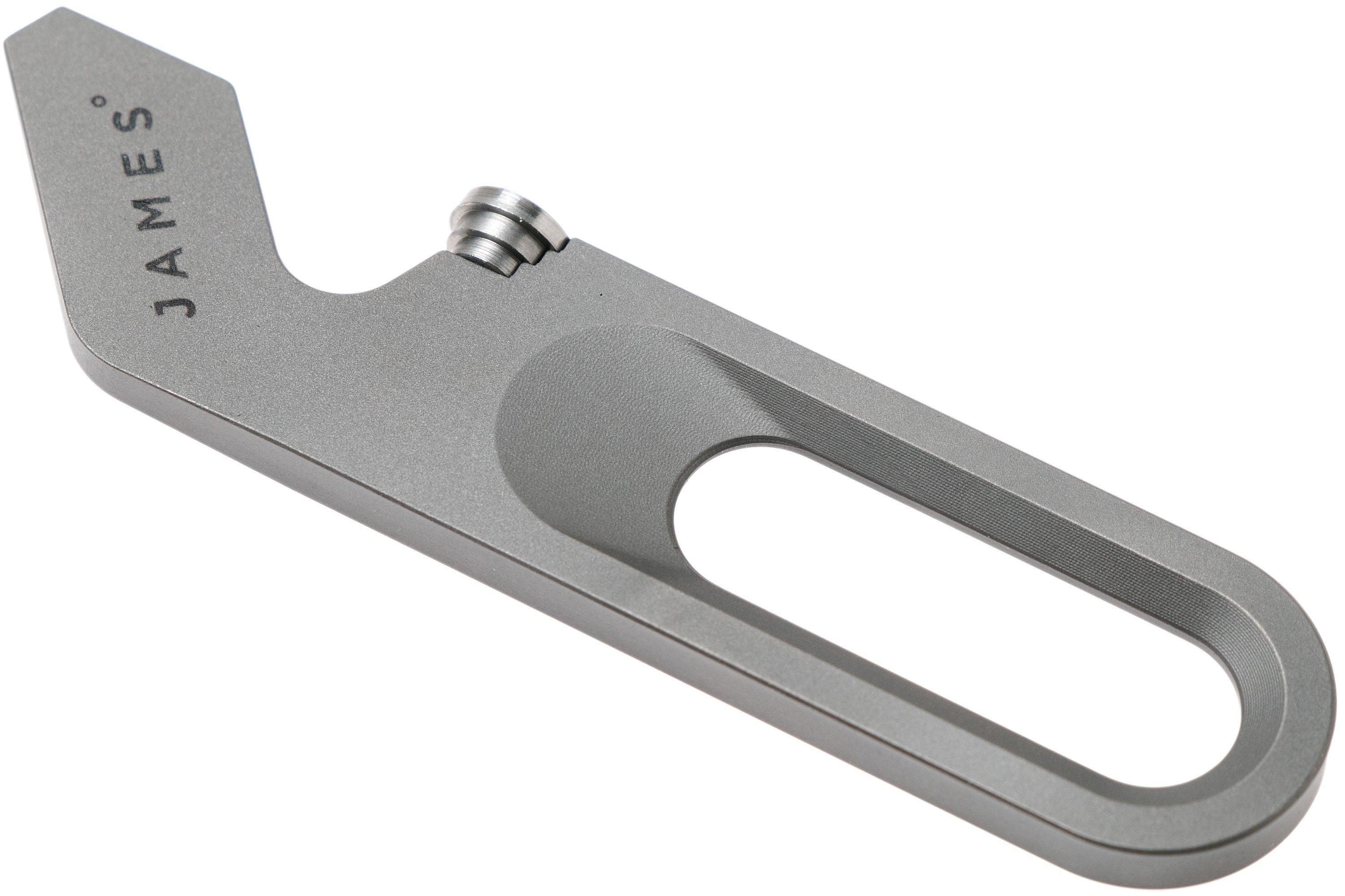 The James Brand Halifax, titanium, keychain | Advantageously shopping ...