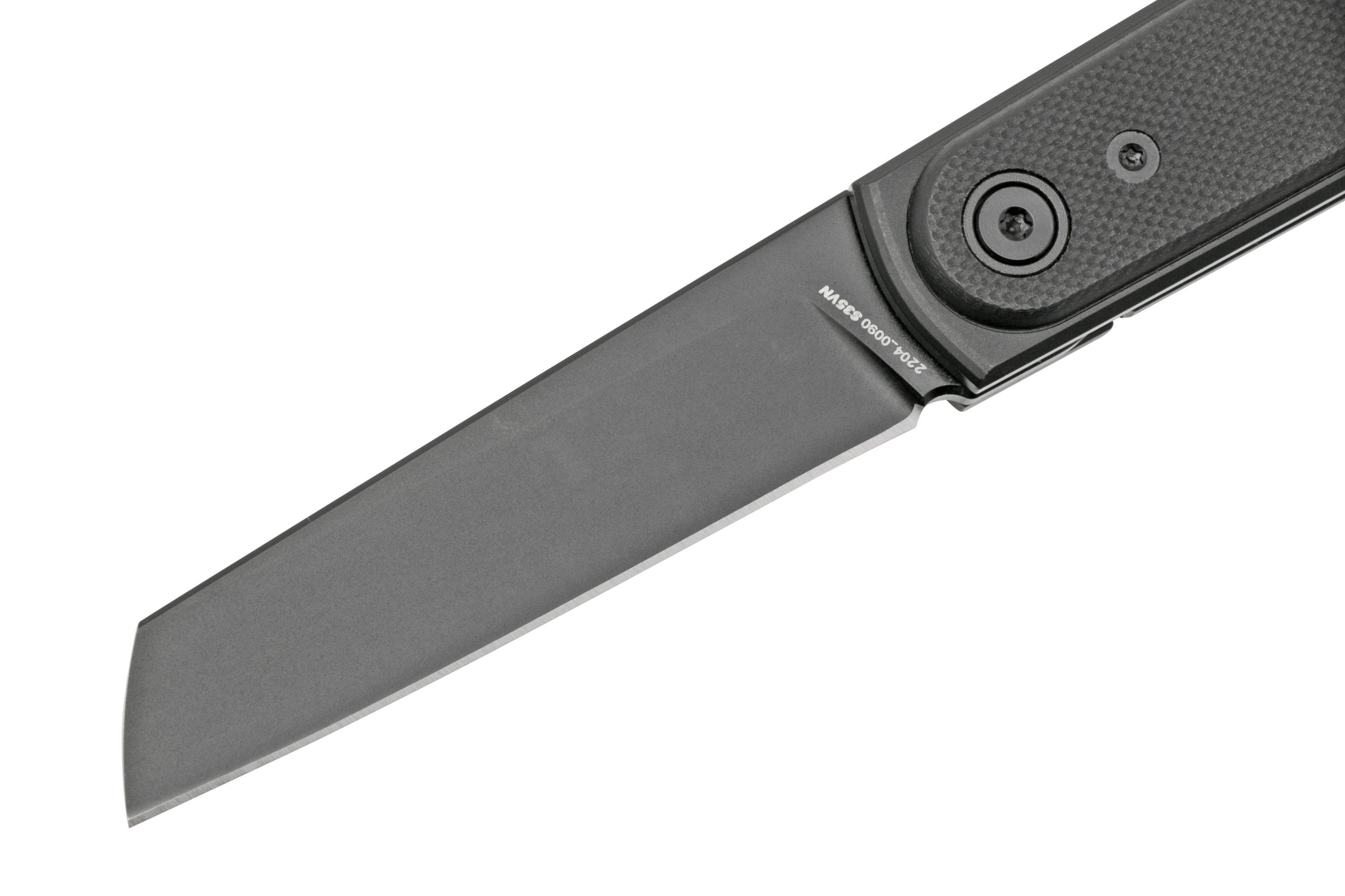 The James Brand The Duval Black, Black G10 N109113-00 pocket knife ...